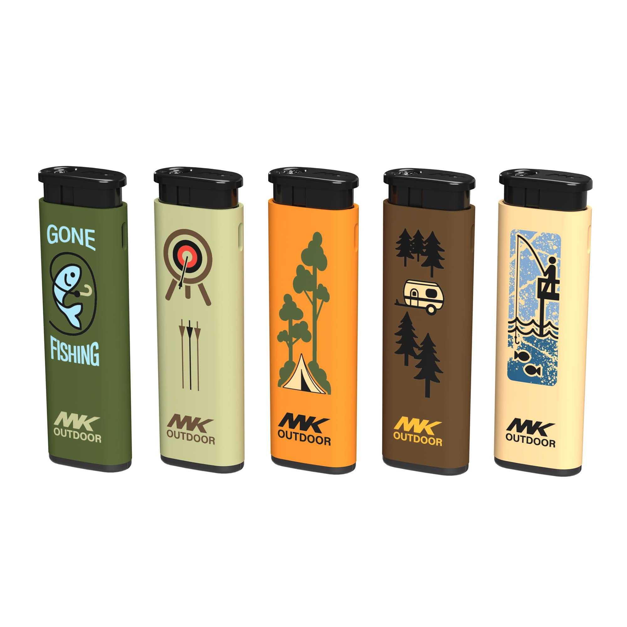MK Lighter Outdoor Series Alpine Set 5-Pack Assorted Design ...