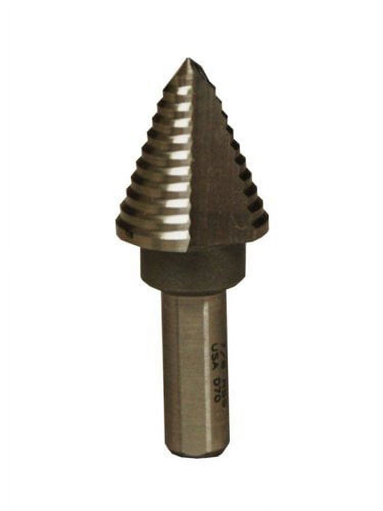 MK Morse ESD10 Step Drill Bit 1/4" To 7/8" By 16ths - Walmart.com