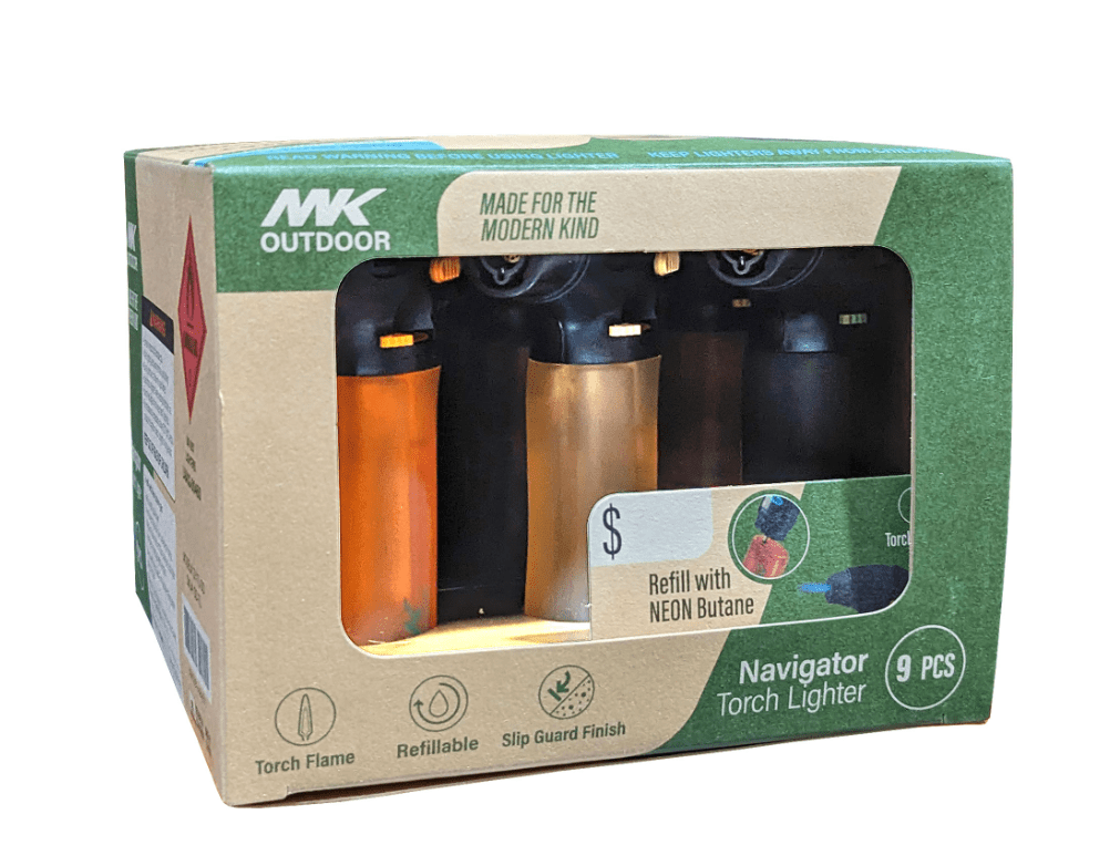 MK Outdoor Navigator Torch Lighter - 9 Pack - Walmart.com