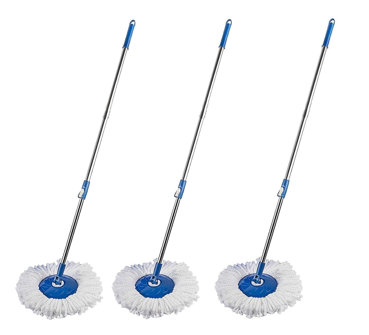 MK Packaging Stainless Steel 360Degree Rotating Spin Mop for Floor ...