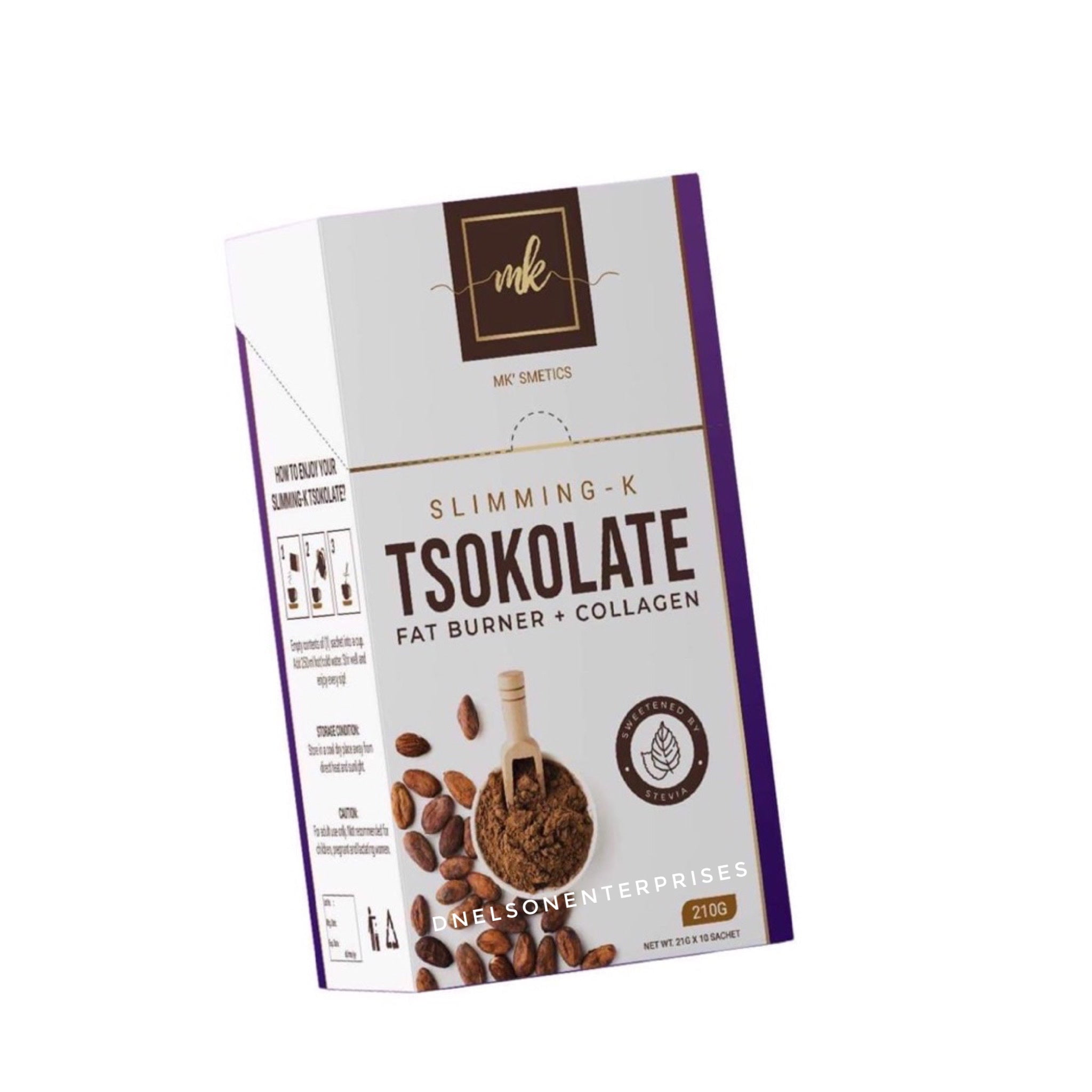 MK SMETICS Slimming-K Tsokolate Madam Kilay Chocolate Flavor Fat Burner ...