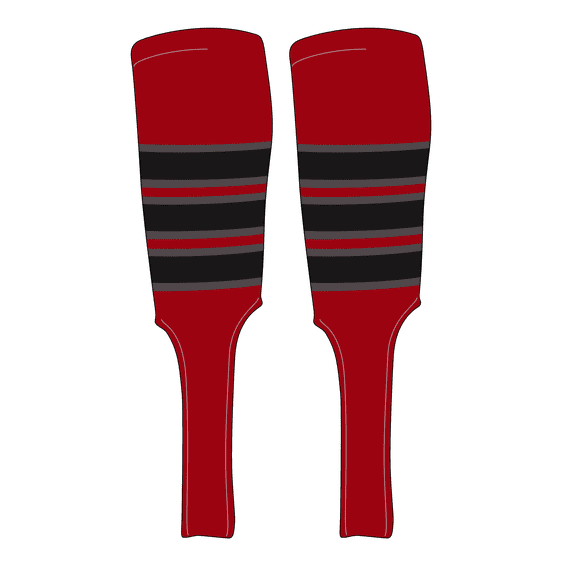 MK Socks Traditional Baseball Stirrups Pattern E-9 Navy, White ...