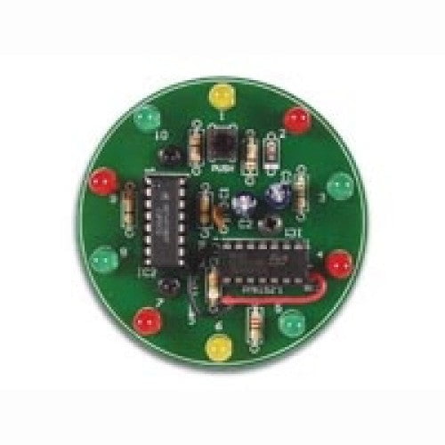 MK152 - SPINNING LED WHEEL 10 LEDS WHEEL OF FORTUNE - ROULETTE ...