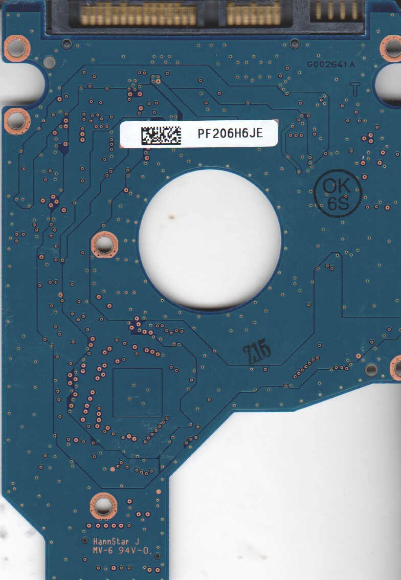MK3265GSX, HDD2H83 D UL02 T, G002641A, Toshiba 320GB SATA 2.5 PCB ...