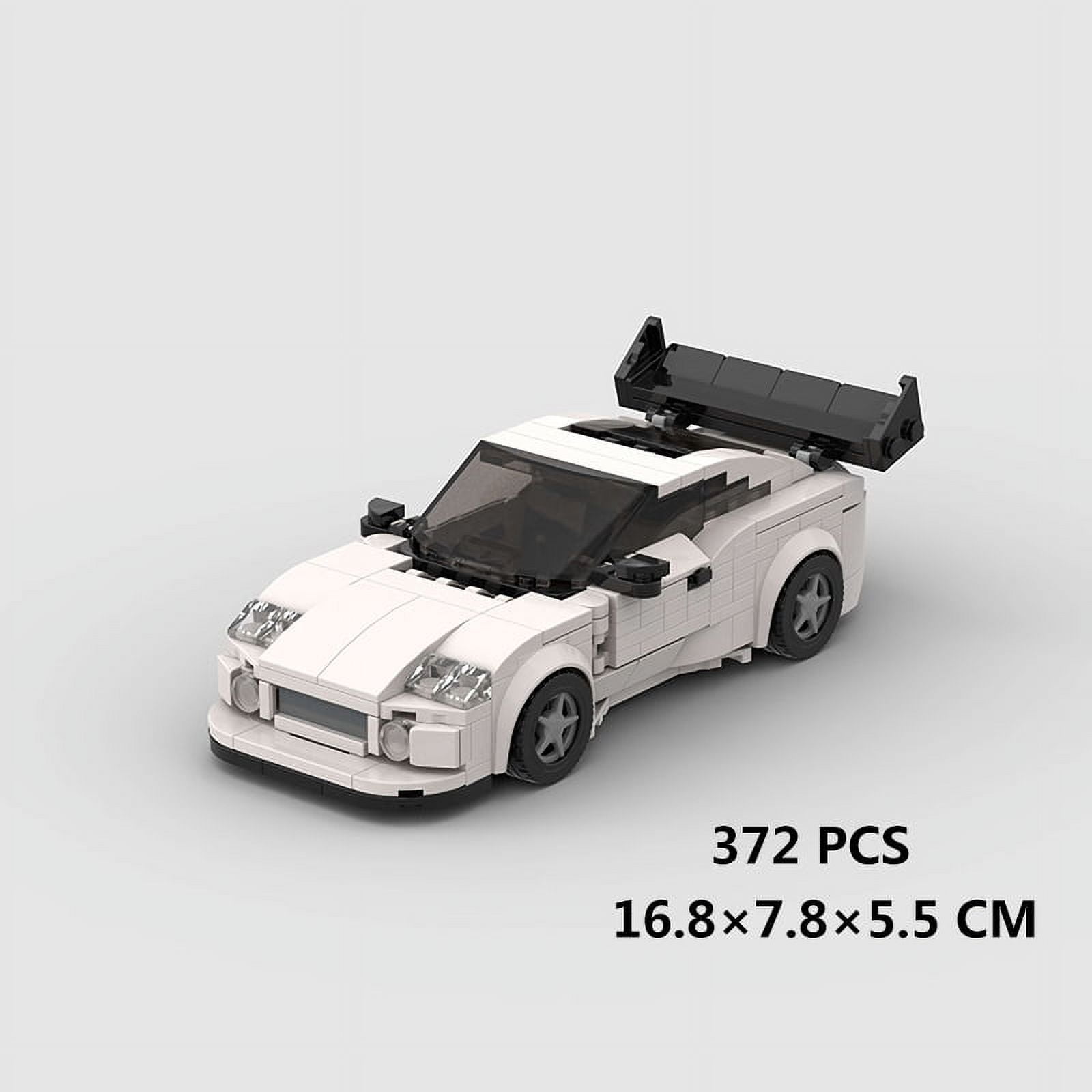 MK4 Supra MOC Car Speed Champions Fast Furious Super Race F1 Vehicle ...