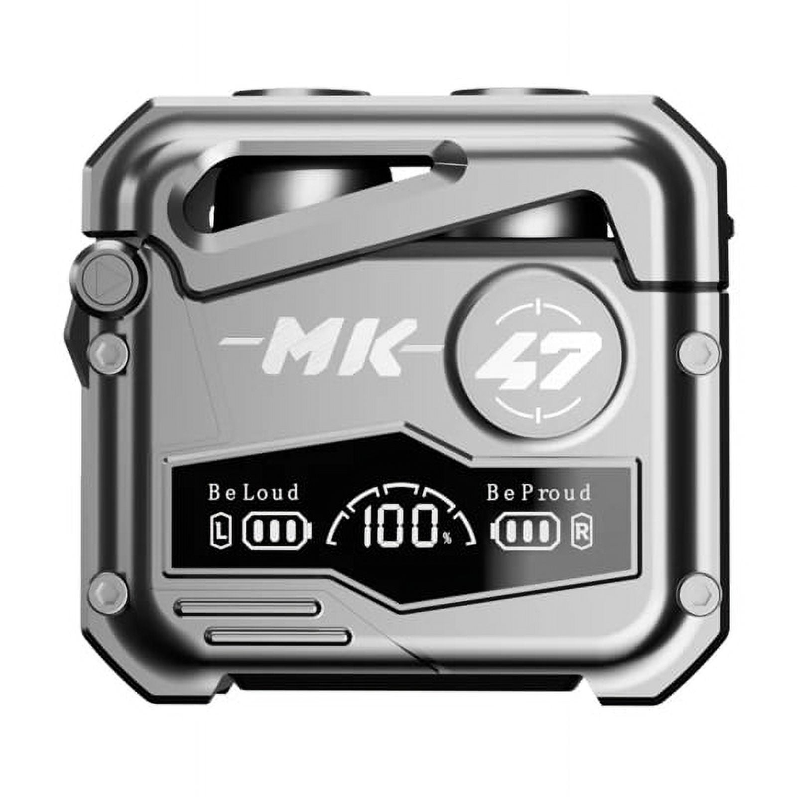 MK47 TWS Wireless Bluetooth Earphone Gamer Headset Waterproof Noise ...