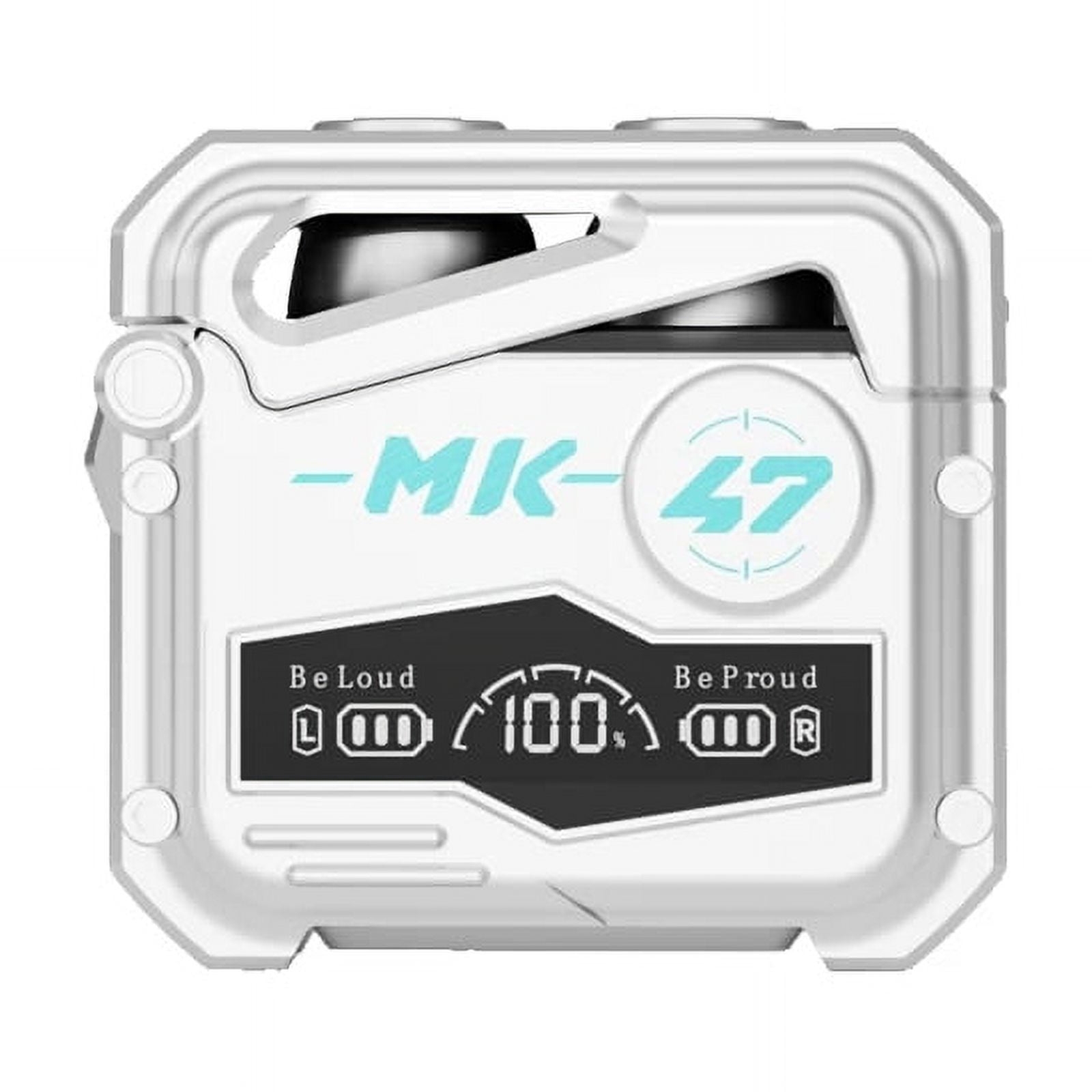 MK47 Wireless Bluetooth Earphone TWS Gaming Headphone Waterproof Noise ...