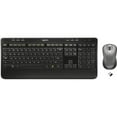 Logitech MK520 Quiet Wireless Keyboard Mouse Combo, USB, Computer Set ...