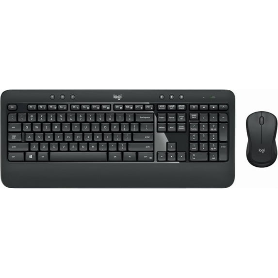 MK540 Advanced Wireless Keyboard and Mouse Combo for Windows, 2.4 GHz Unifying USB-Receiver ...