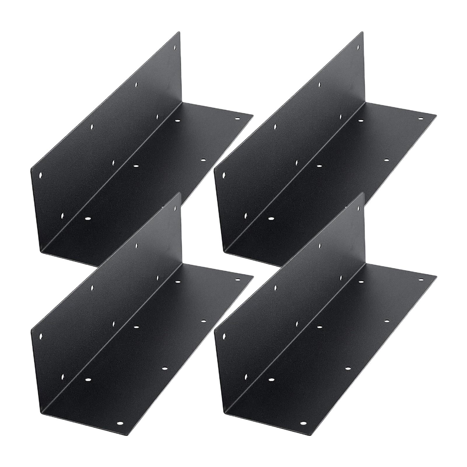 MKBL 4 Pieces Raised Garden Bed Corner Brackets for 20"-24" H Bed Iron ...