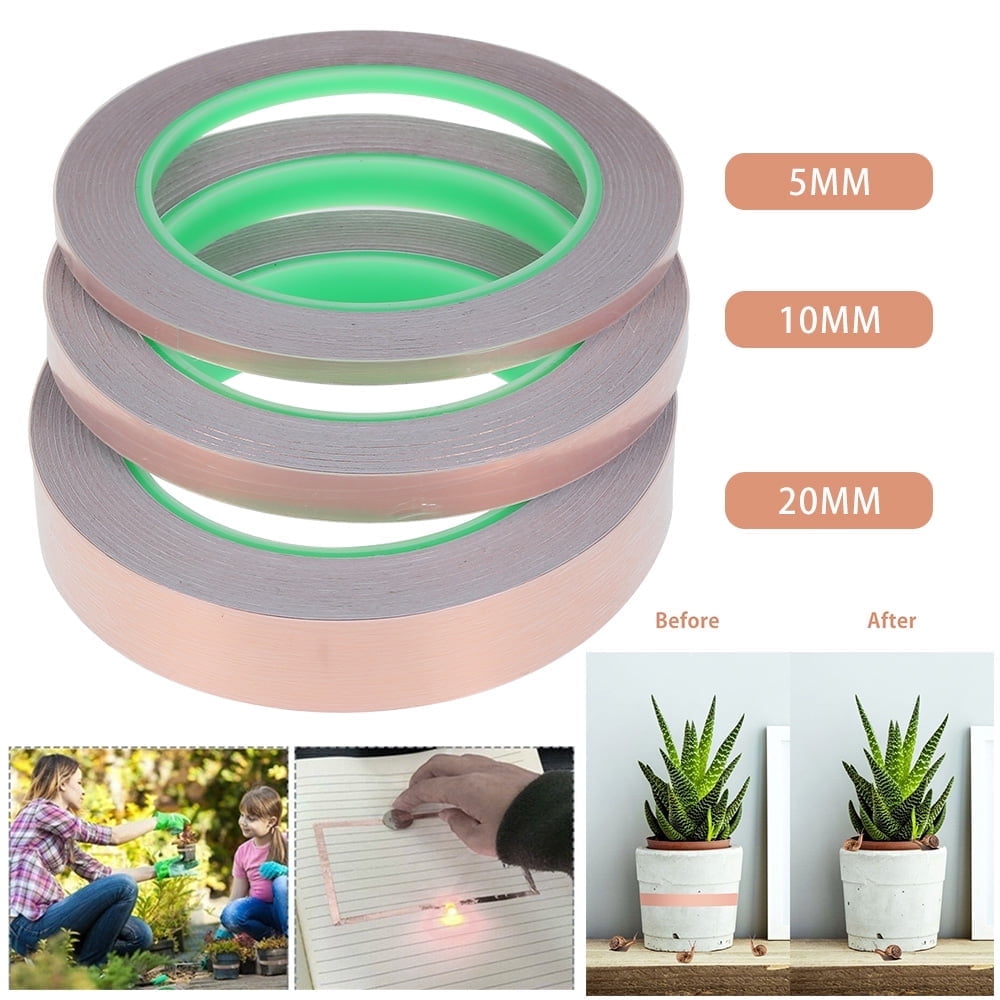 MKBL HOTBEST Copper Foil Tape with Conductive Adhesive, Strong Adhesive ...