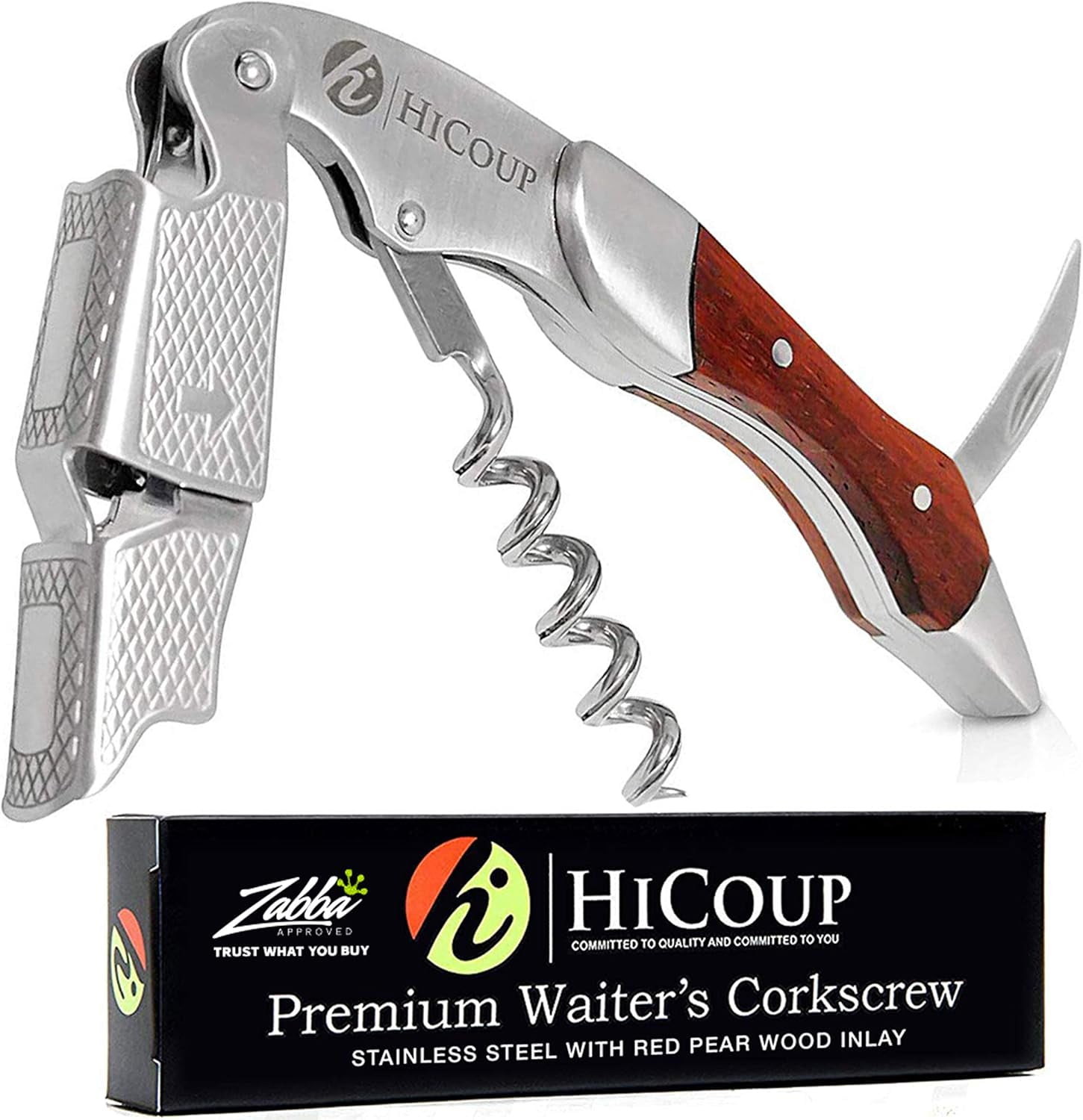 MKEUDQ-Hicoup Wine Opener - Professional Corkscrews for Wine Bottles w ...