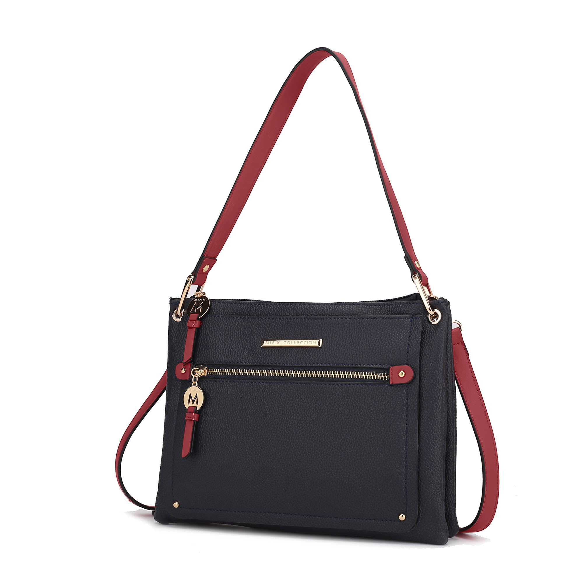 MKF Collection Aliyah shoulder women’s bag vegan leather versatile ...