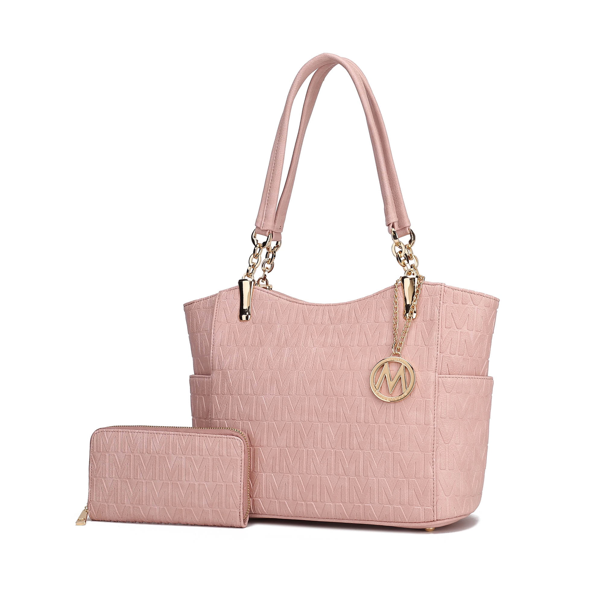 MKF Collection Allison Women's Tote Bag and Wallet Set, Vegan Leather ...