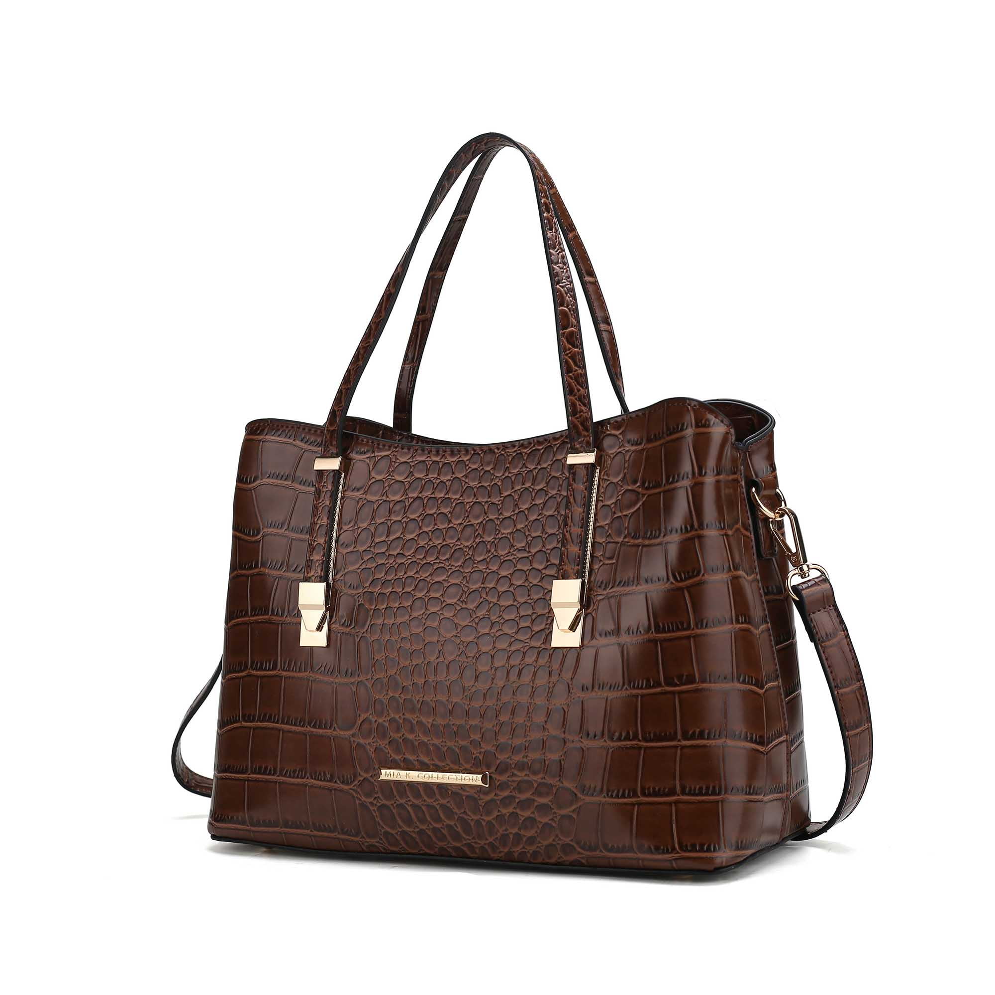 MKF Collection Aurelia Women's Tote Bag, Crocodile Vegan Leather ...