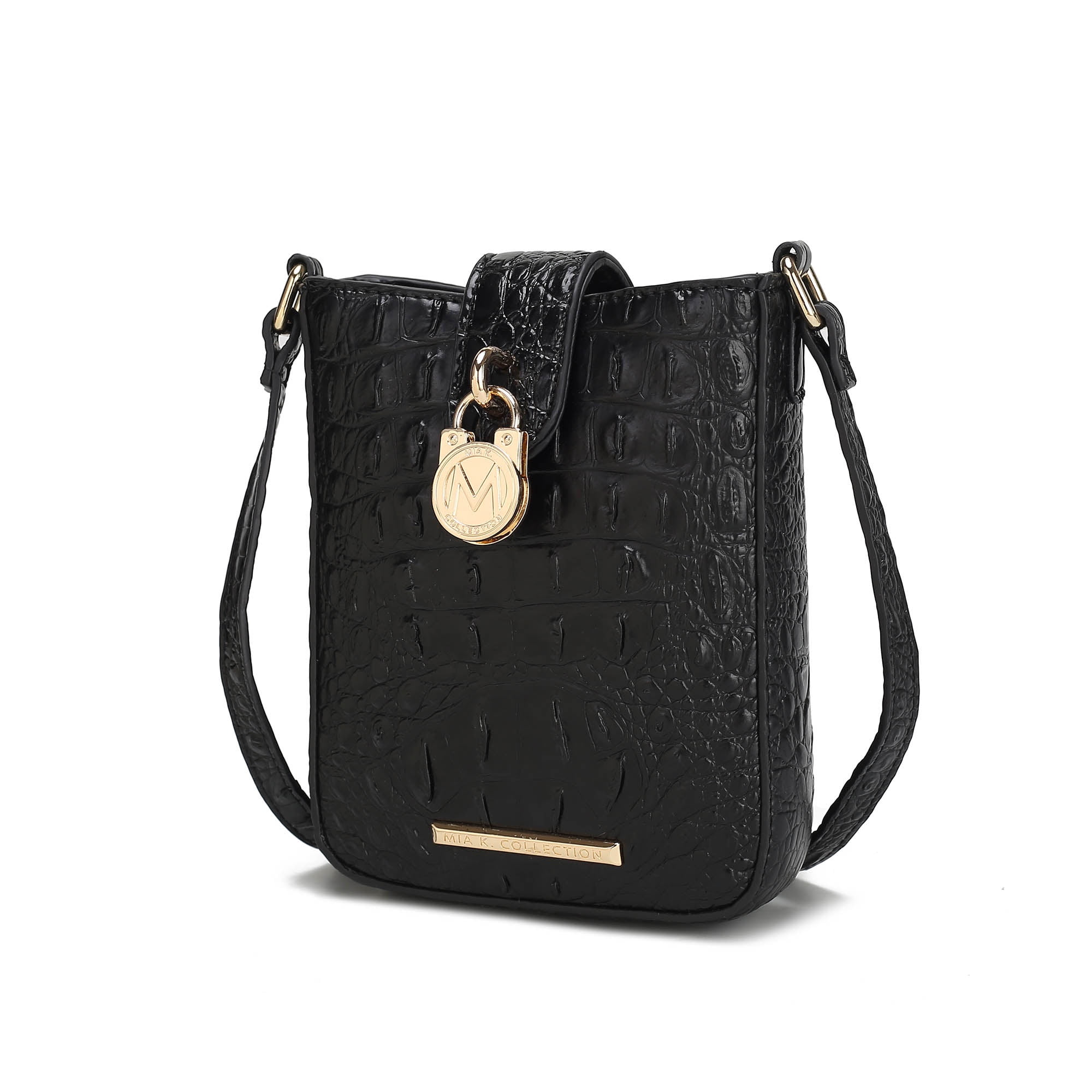MKF Collection Avery Faux Crocodile Embossed Vegan Leather Women’s ...