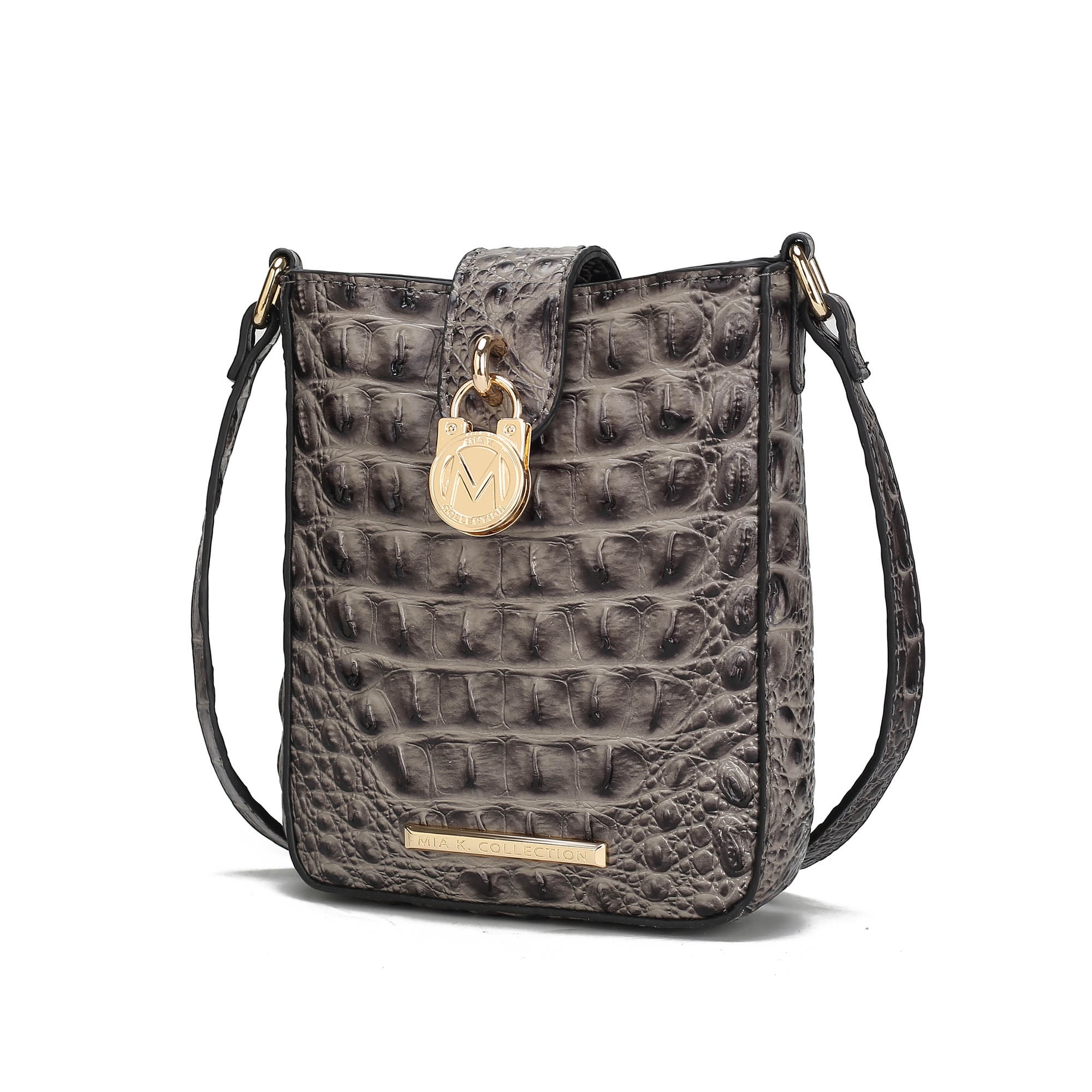 MKF Collection Avery Faux Crocodile Embossed Vegan Leather Women’s ...