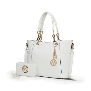 MKF Collection Alexandra Vegan Leather Women's Tote Handbag & Wallet 2 ...