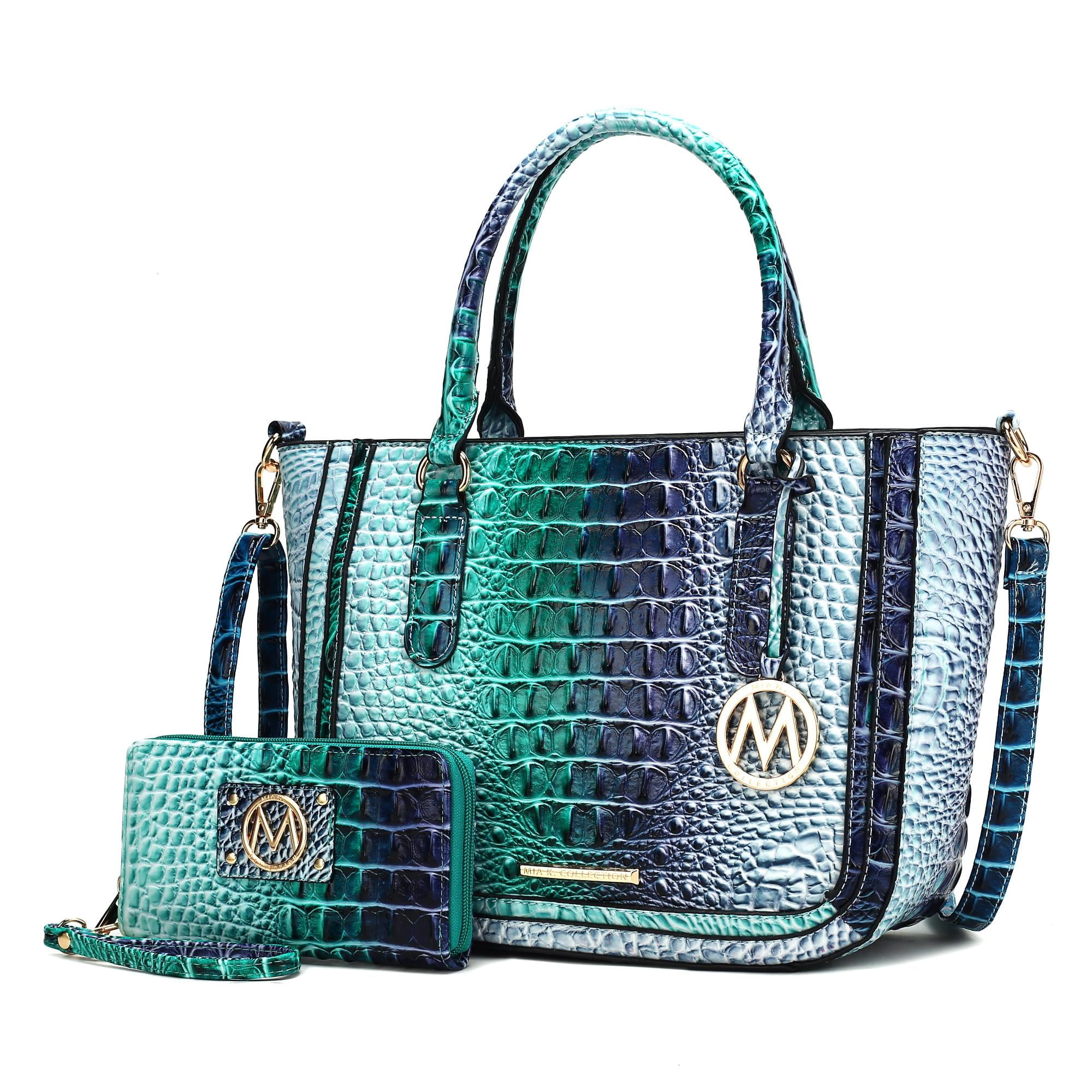 MKF Collection Bonnie Women's Satchel Bag with Wallet, Gradient ...