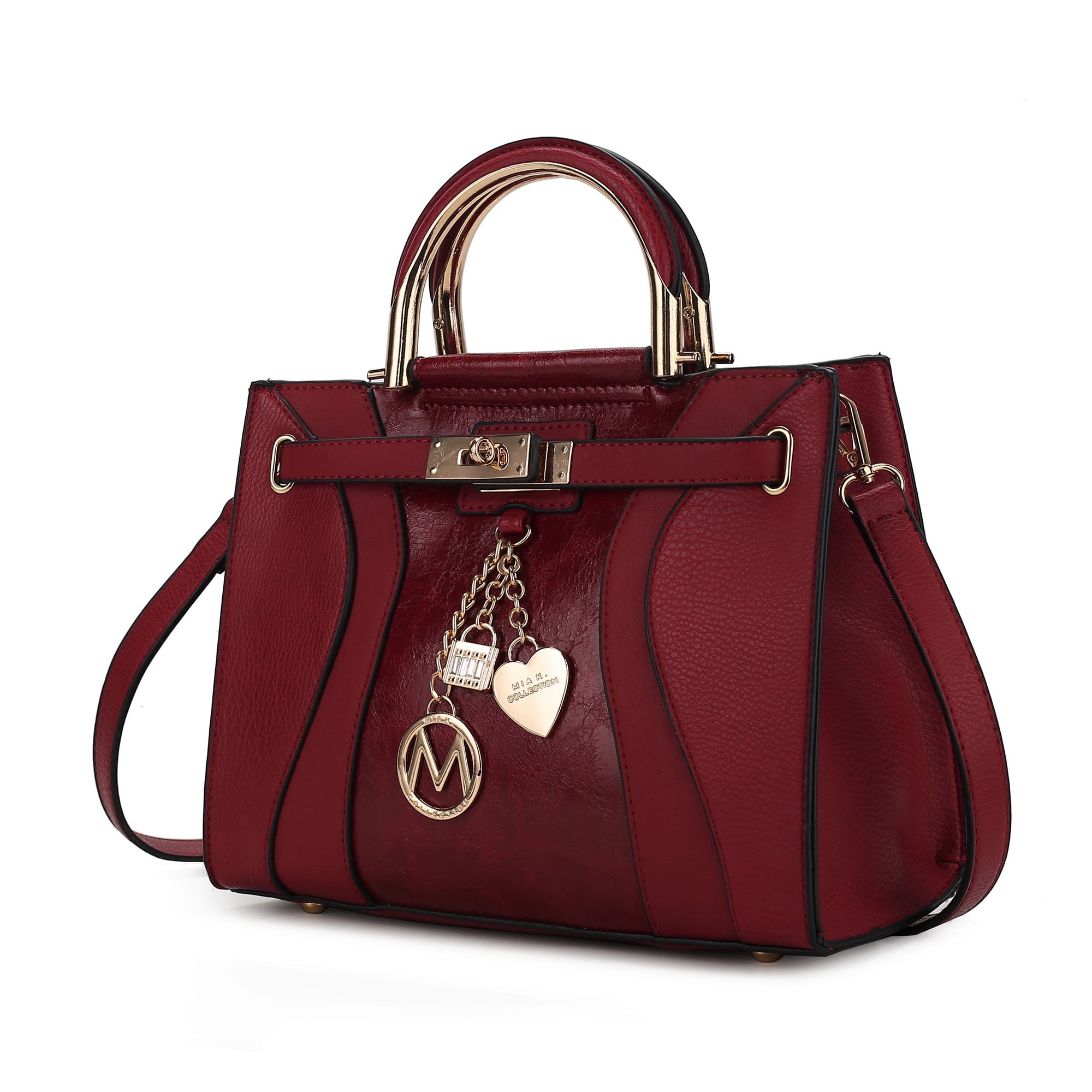 MKF Collection Cassia Women’s Satchel Bag Vegan Leather Crossbody Bag ...