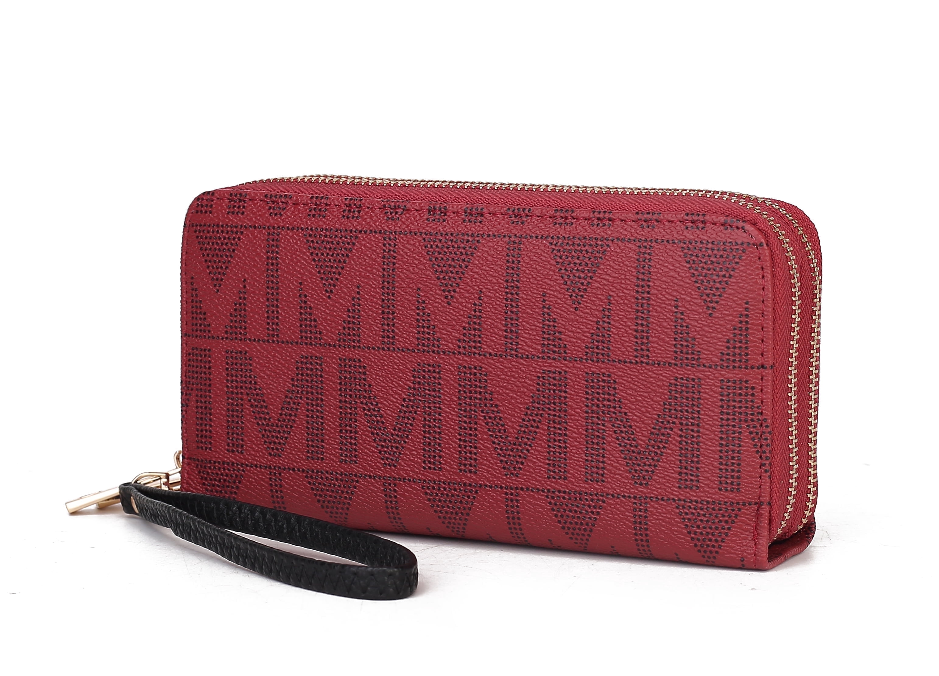 MKF Collection Daniela Wallet, Vegan Leather Wristlet Handbag for Women ...