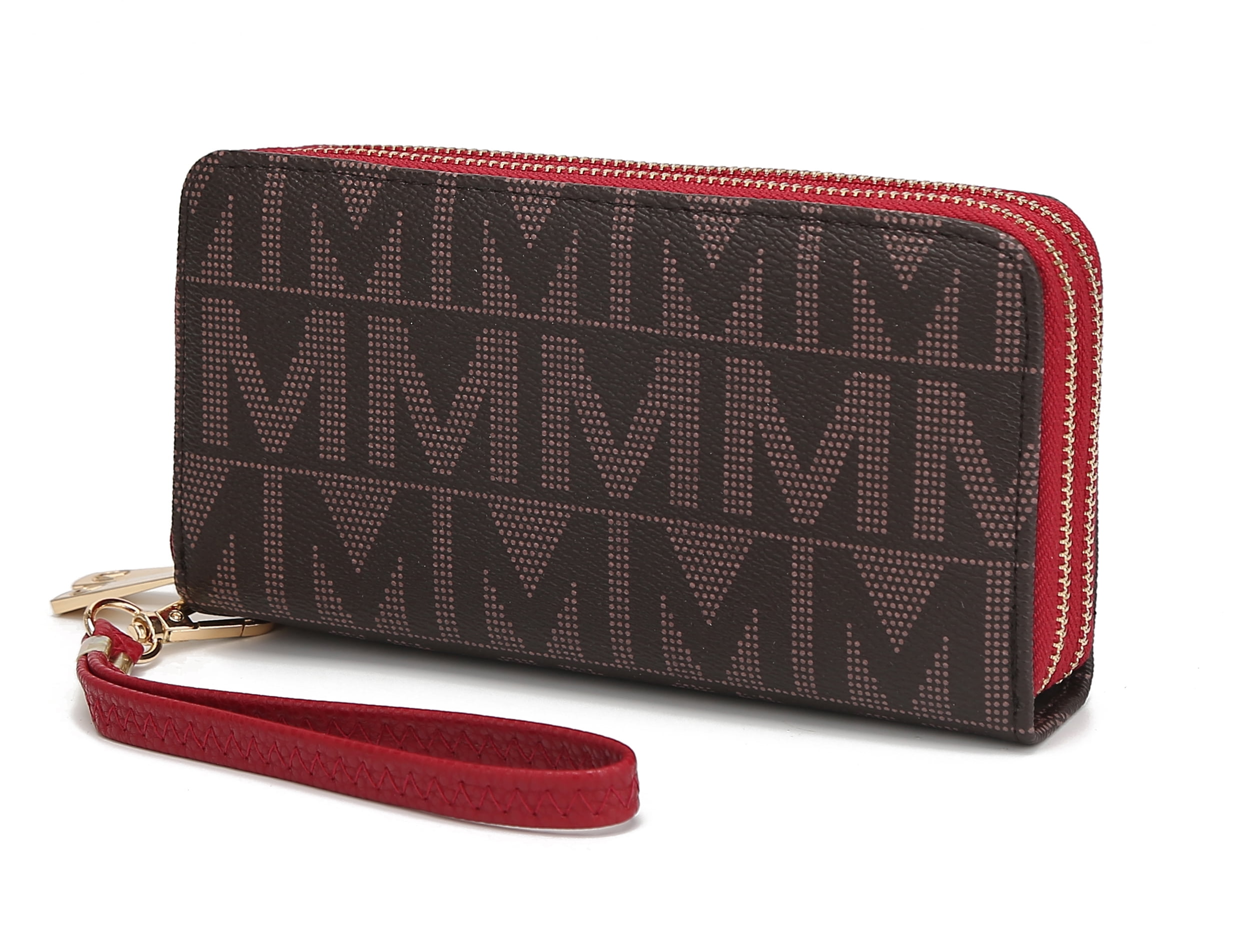 MKF Collection Daniela Wallet for Women, Vegan Leather Wristlet Purse ...