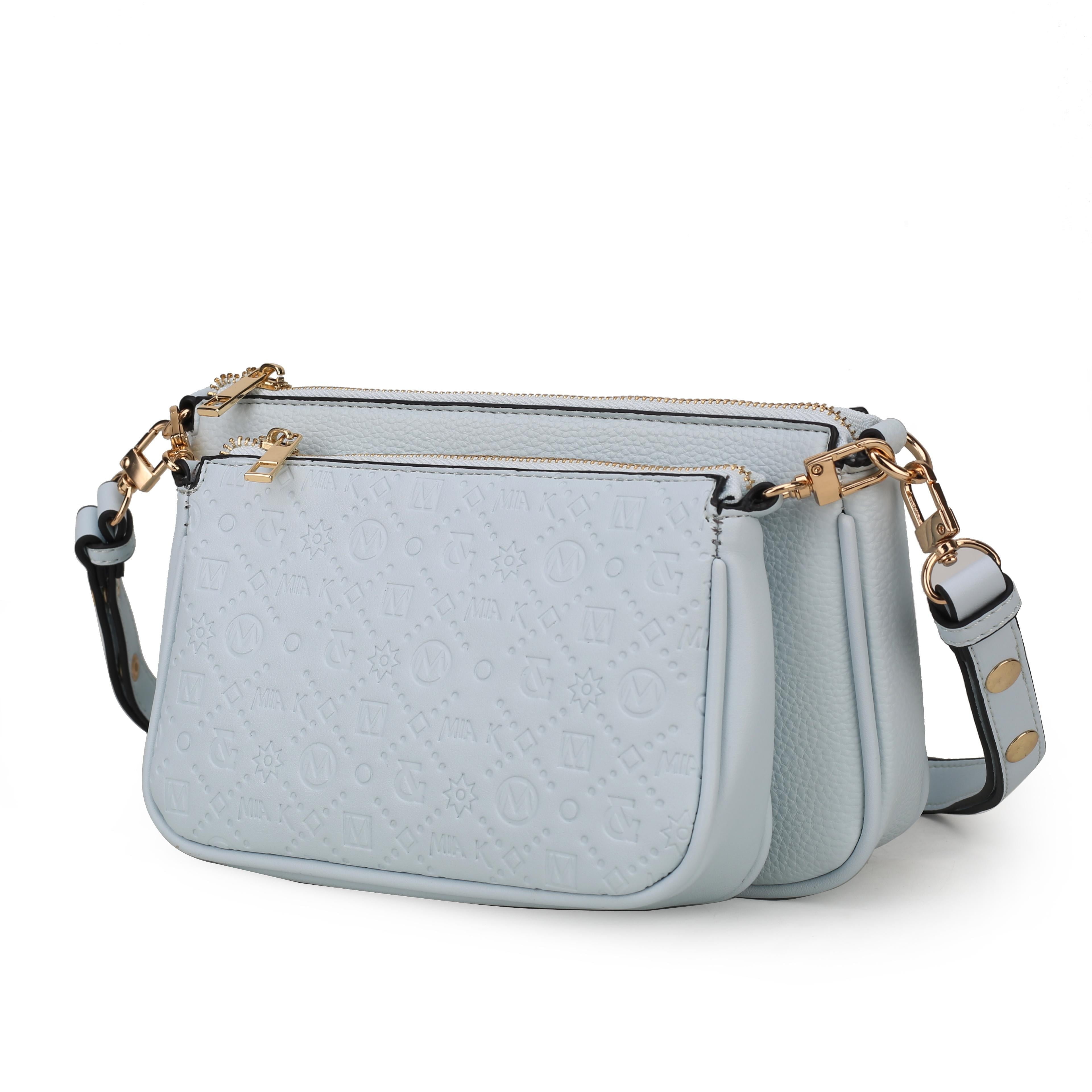 MKF Collection Dayla Crossbody Bag for women, Vegan Leather Shoulder ...