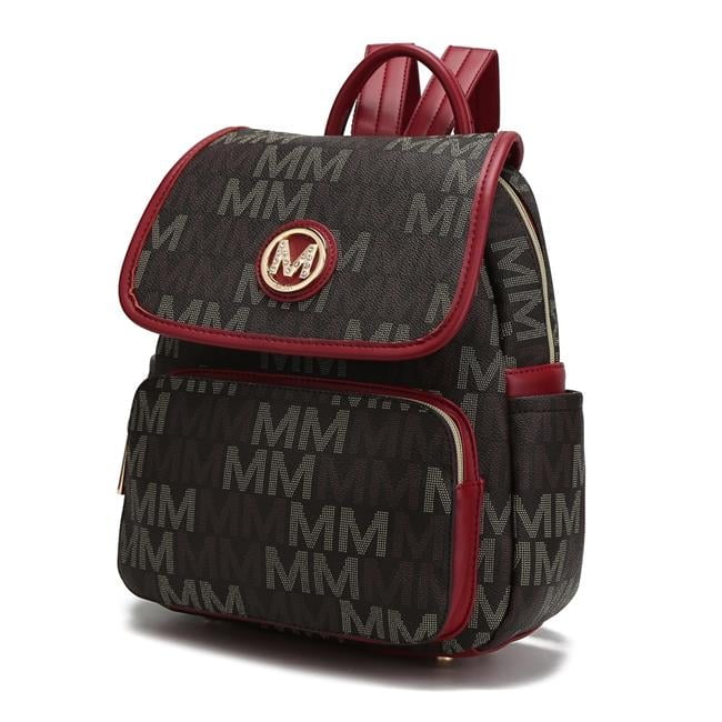 MKF Collection Drea Signature Backpack by Mia K - Red - Walmart.com