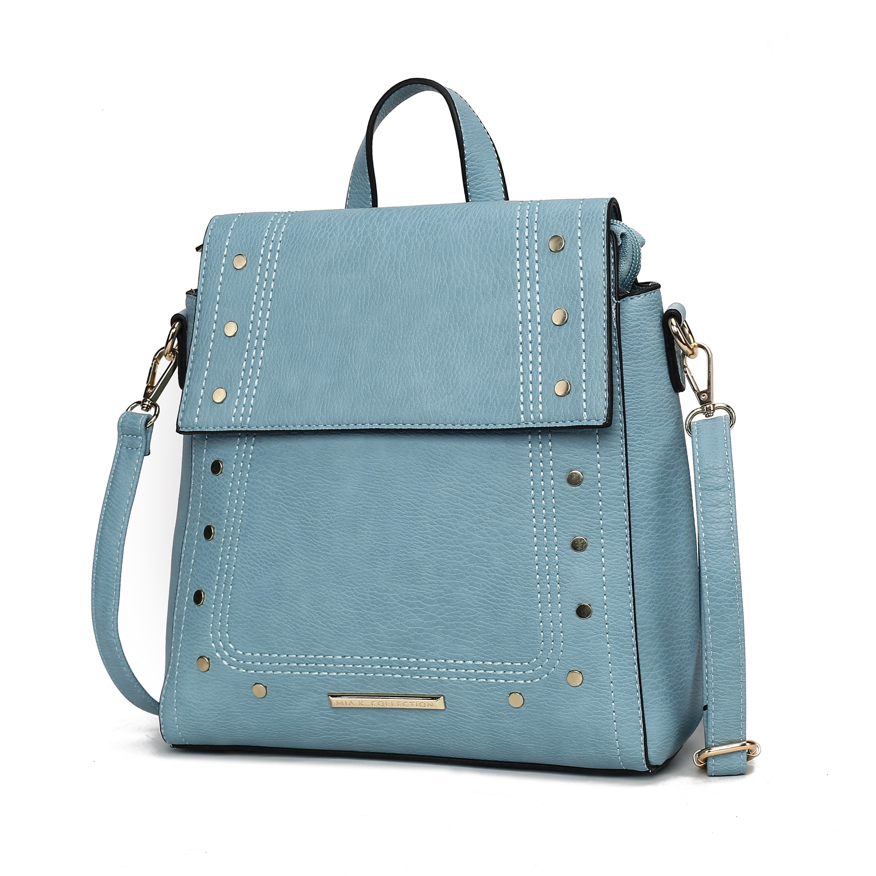 MKF Collection by Mia K. MKF-L336DM Elke Vegan Leather Womens ...