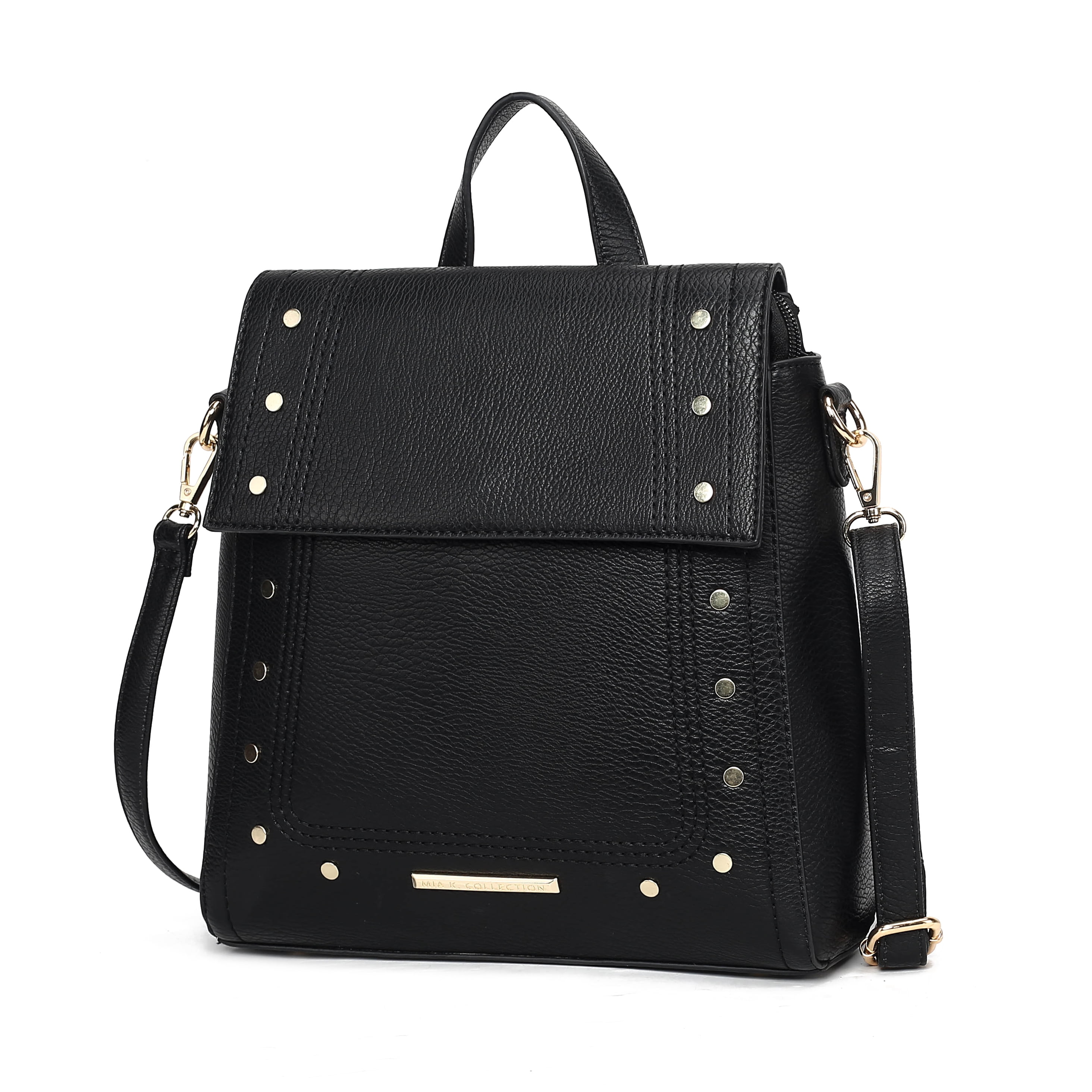 MKF Collection by Mia K. MKF-L336BK Elke Vegan Leather Womens ...