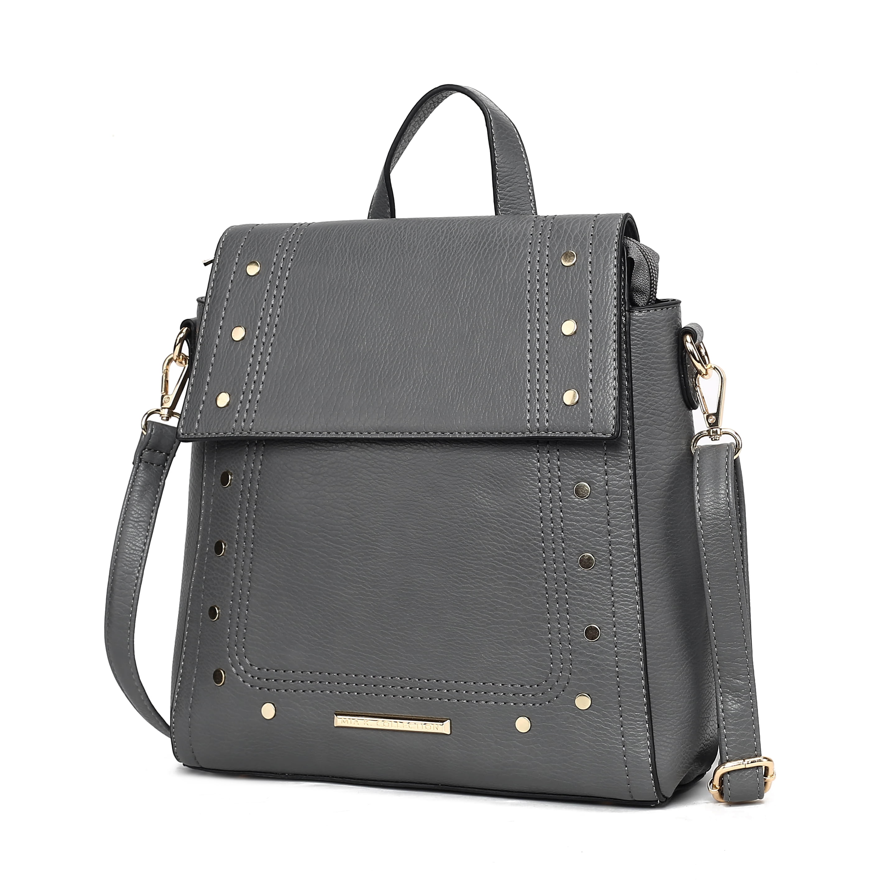 MKF Collection by Mia K. MKF-L336CRC Elke Vegan Leather Womens ...