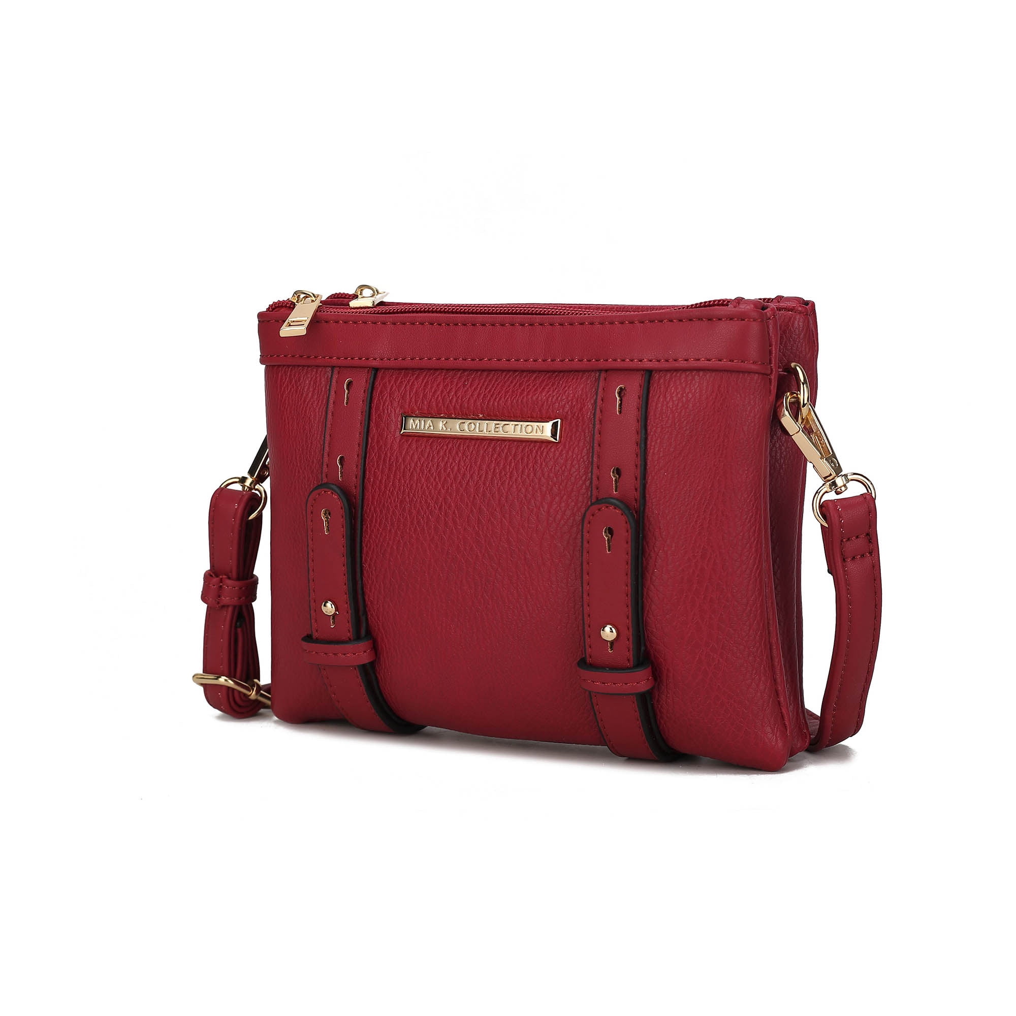 MKF Collection Elsie Women's Vegan Leather Crossbody Purse Handbag by ...