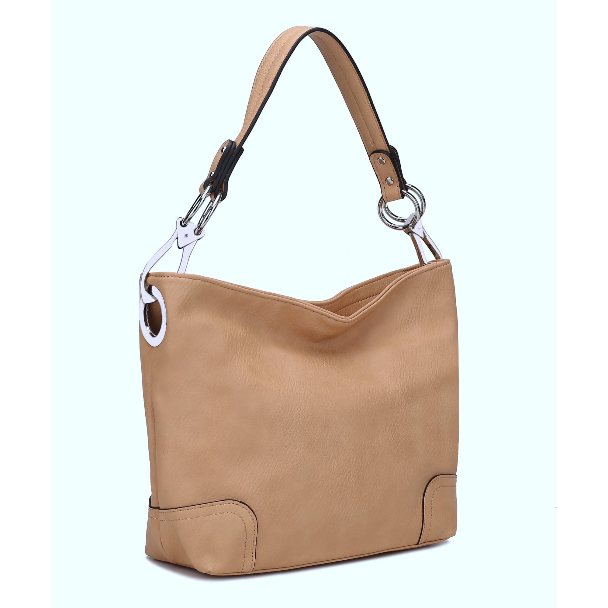MKF Collection Emily Soft Vegan Leather Women's Hobo Handbag Shoulder ...