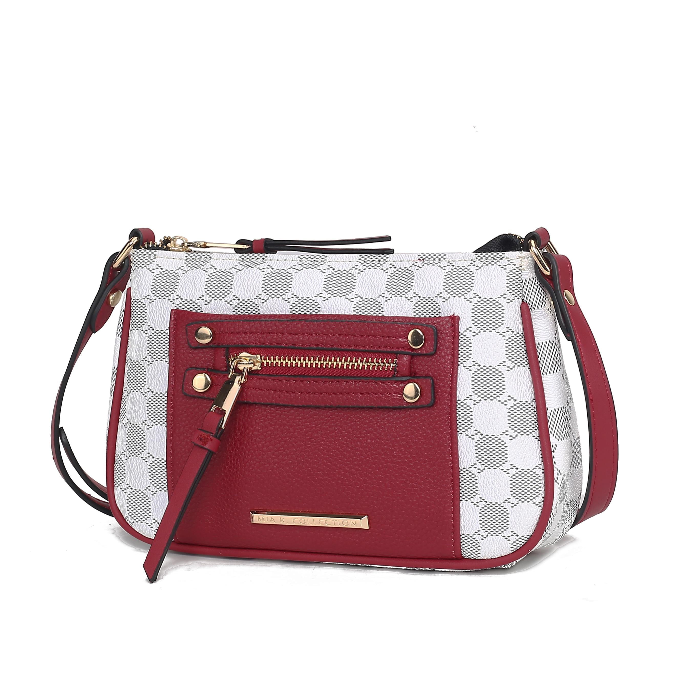 MKF Collection Essie Women Crossbody Bag Circular Print Vegan Leather ...