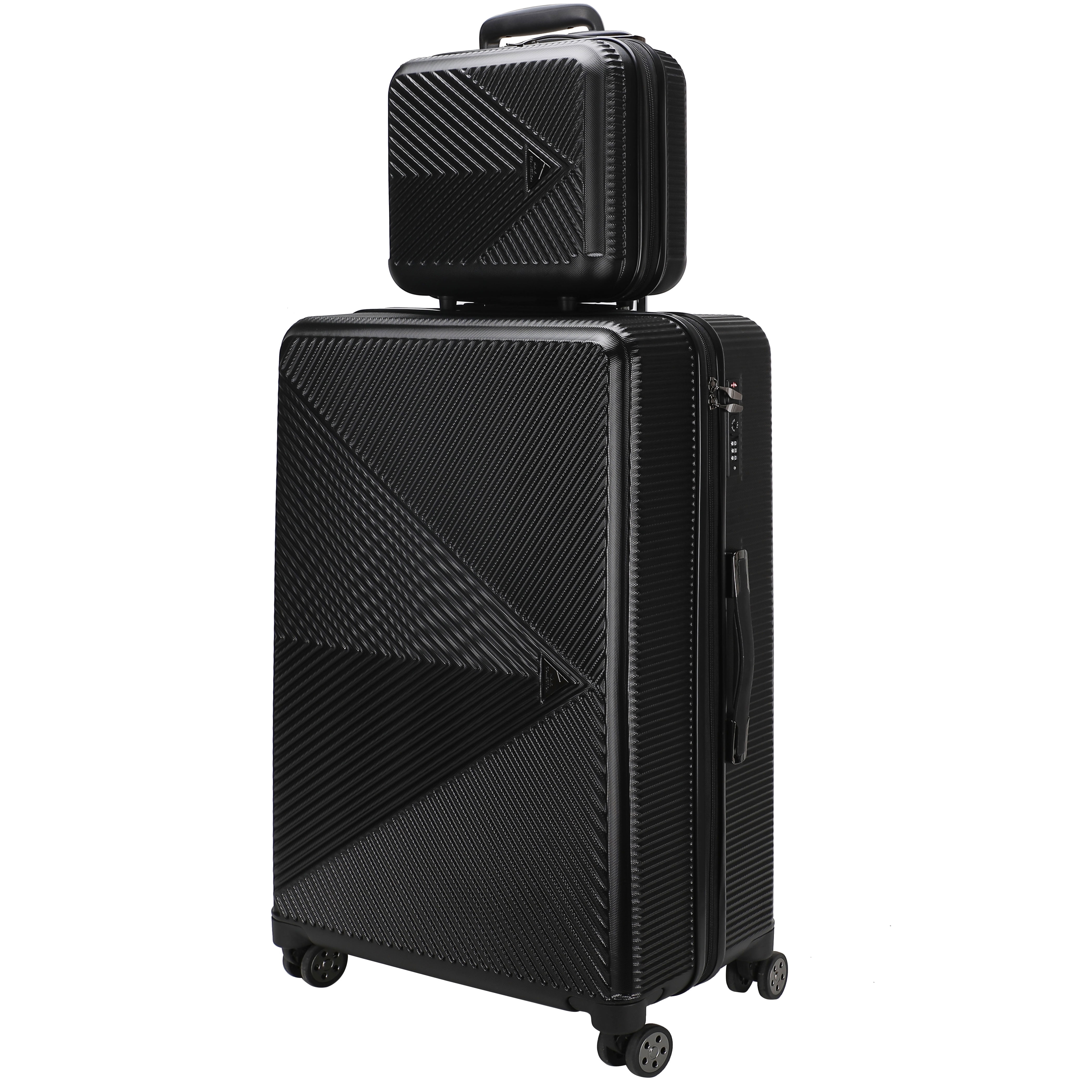 MKF Collection Felicity Carry-On Luggage Hardside, Luxurious Travel ...