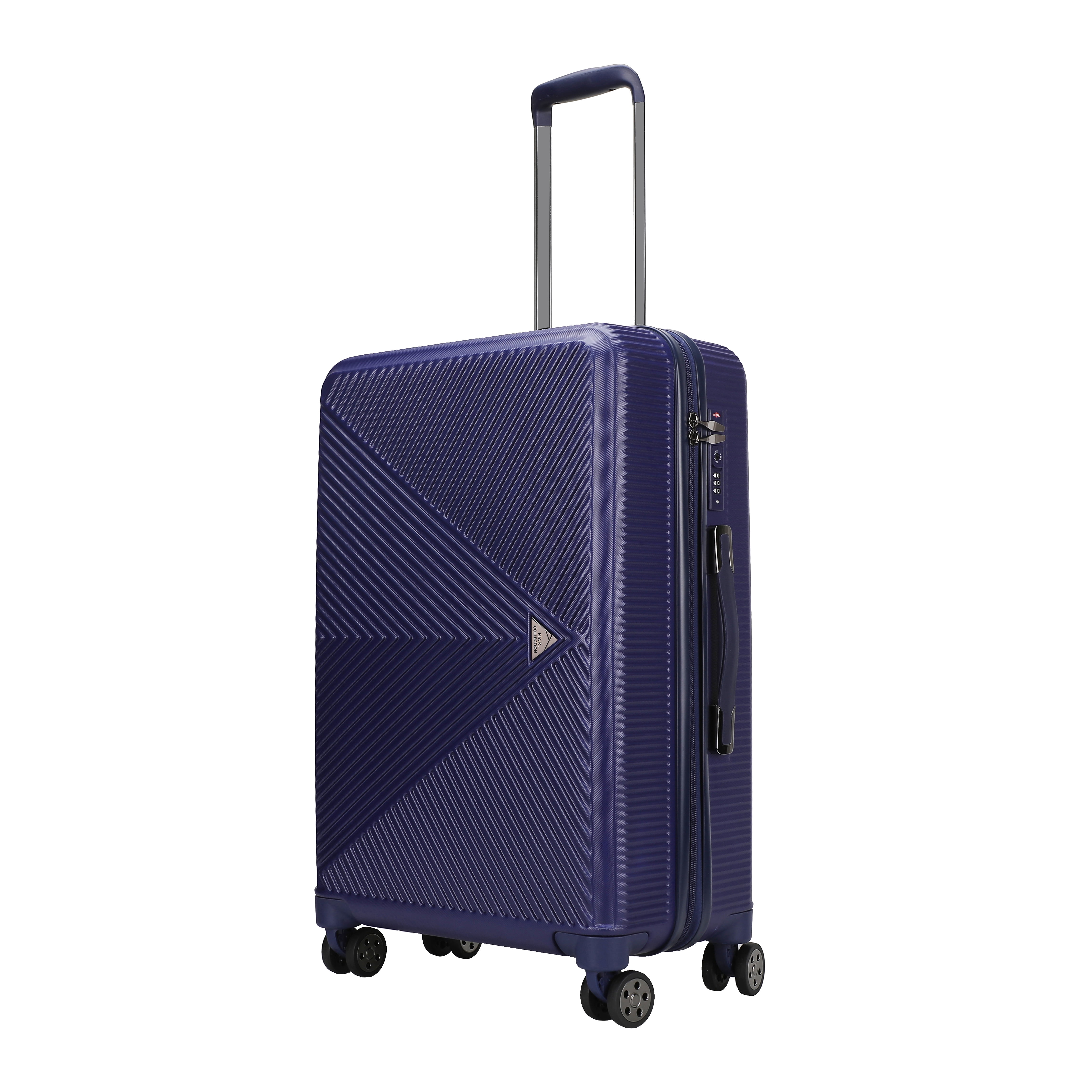 MKF Collection Felicity Large Luggage Hardside, Luxurious Travel ...