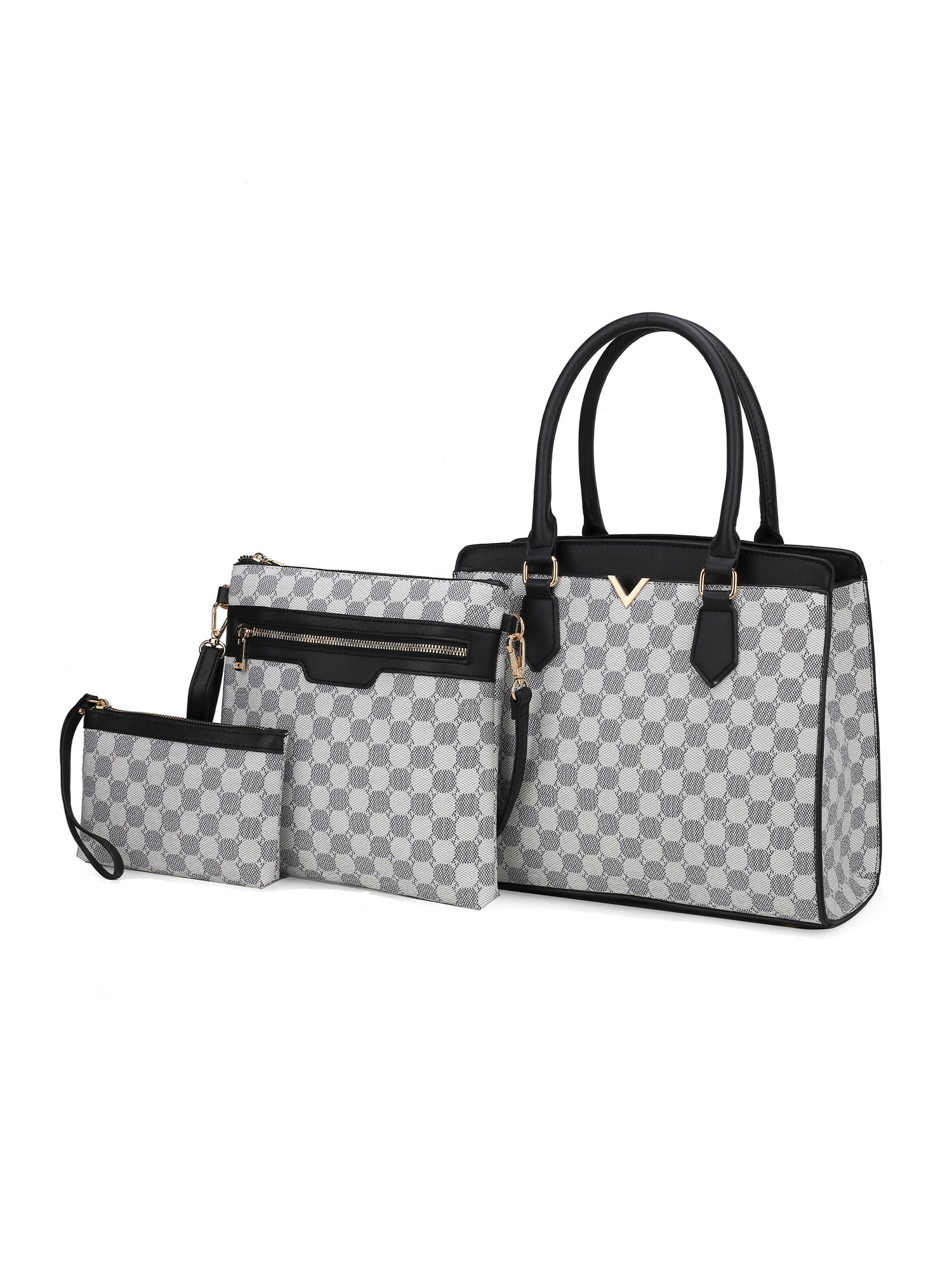 MKF Collection Finnley Vegan Leather Women's Satchel Bag, Crossbody ...
