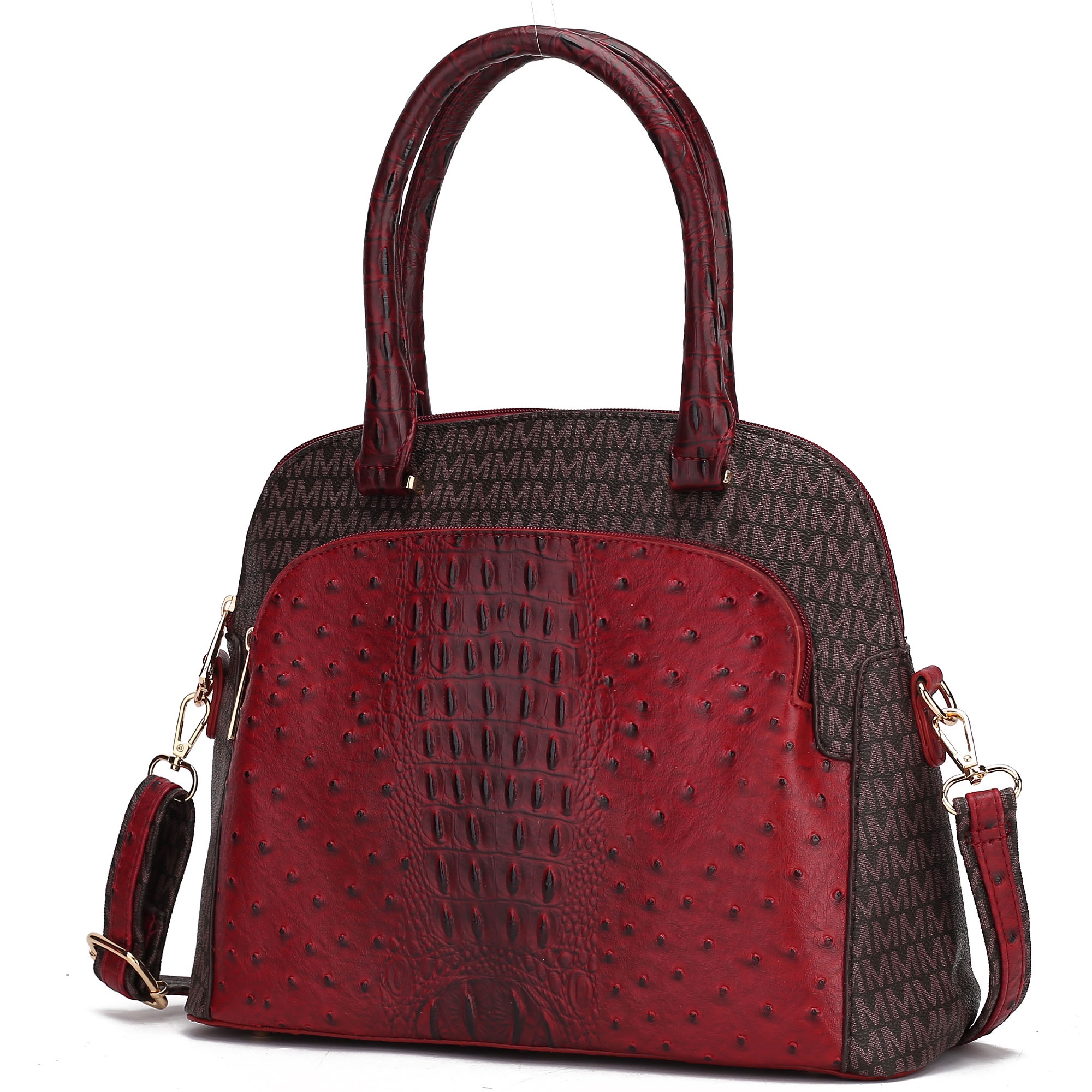 MKF Collection Fiona Crocodile Women Tote Bag, Handbag Purse by Mia K ...