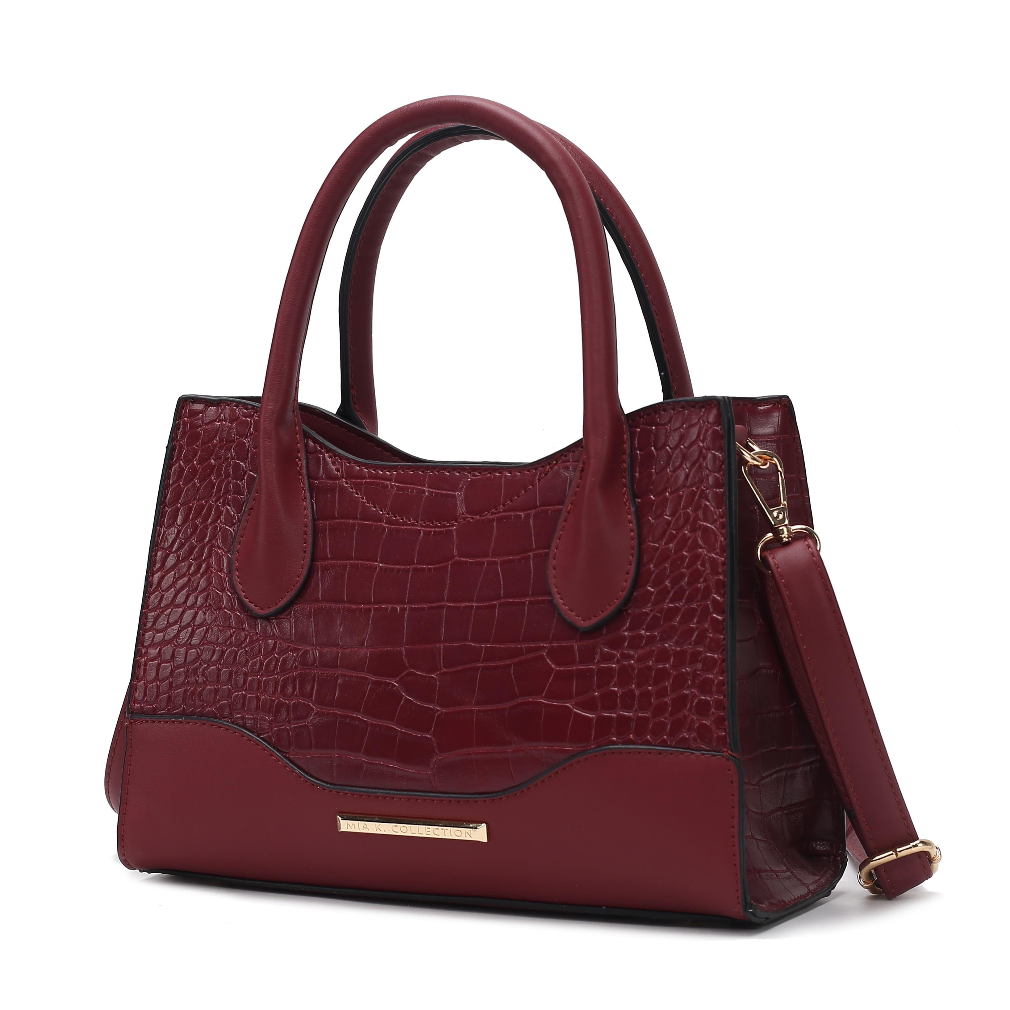 MKF Collection Gili Women's Crocodile Embossed Vegan Leather Tote Bag ...
