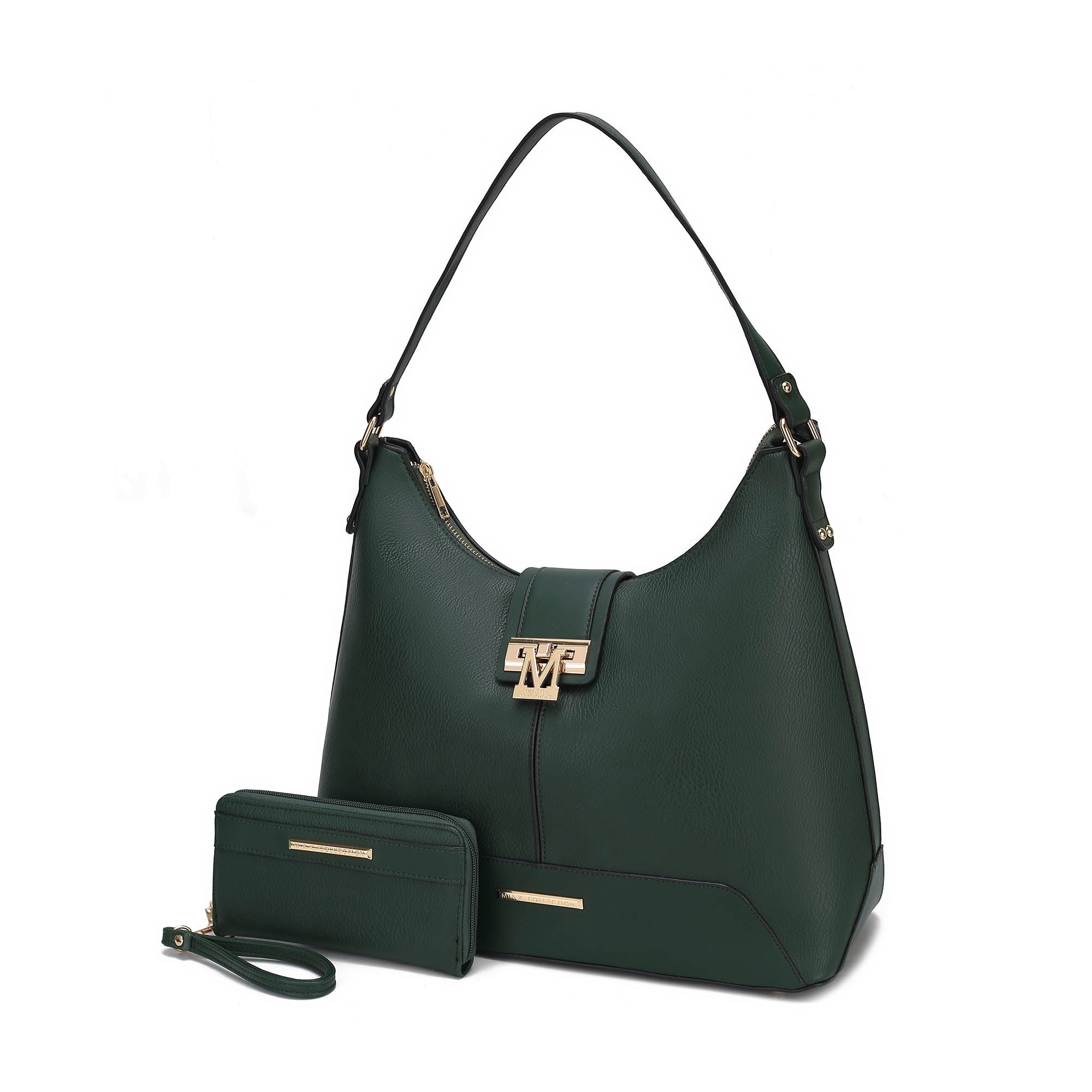 MKF Collection Graciela Women's Hobo Bag & Wallet, Vegan Leather ...