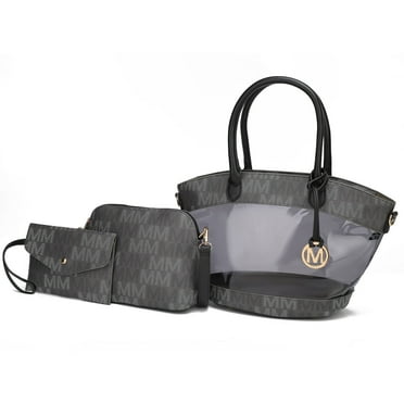 Mia K MKF Collection Vegan Leather Women's Tote Bag Set - Small Tote ...