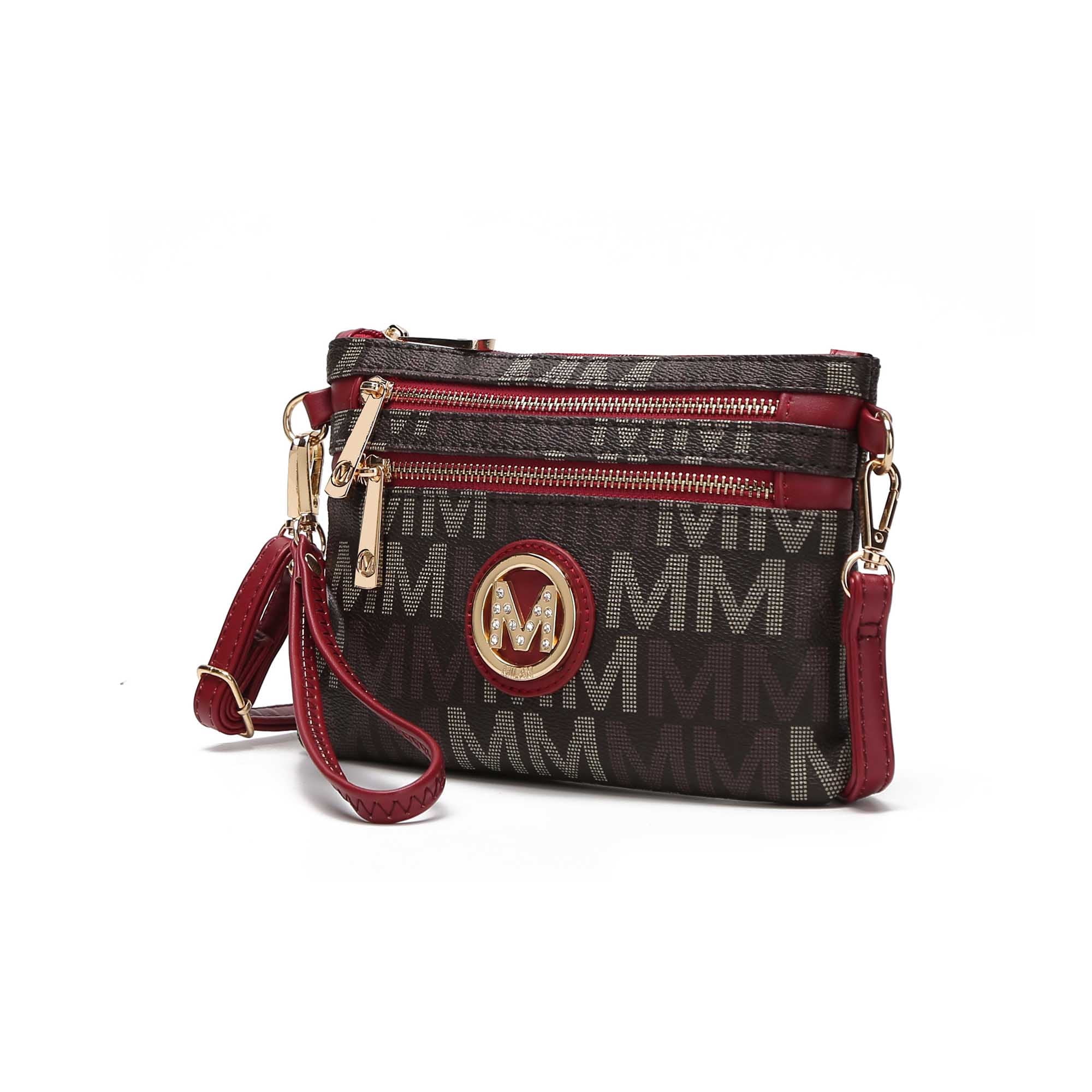 MKF Collection Helen Women's Crossbody Bag Milan M Signature Wristlet ...