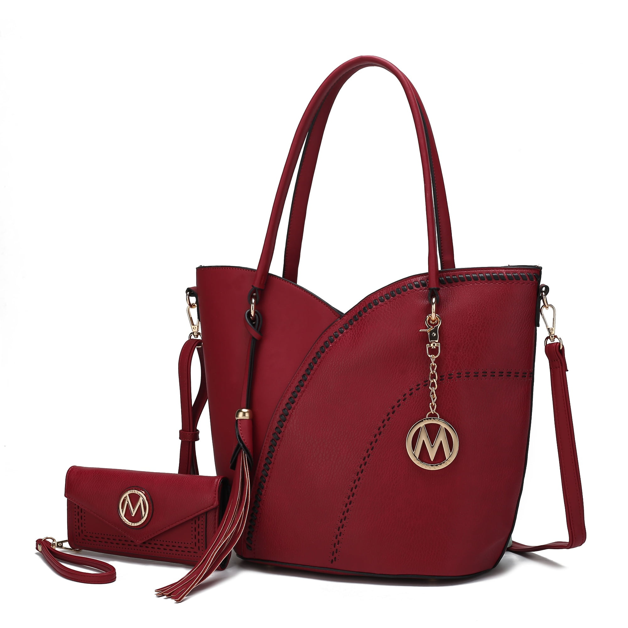 MKF Collection Imogene Women's Tote Bag with Wristlet Wallet, Vegan ...