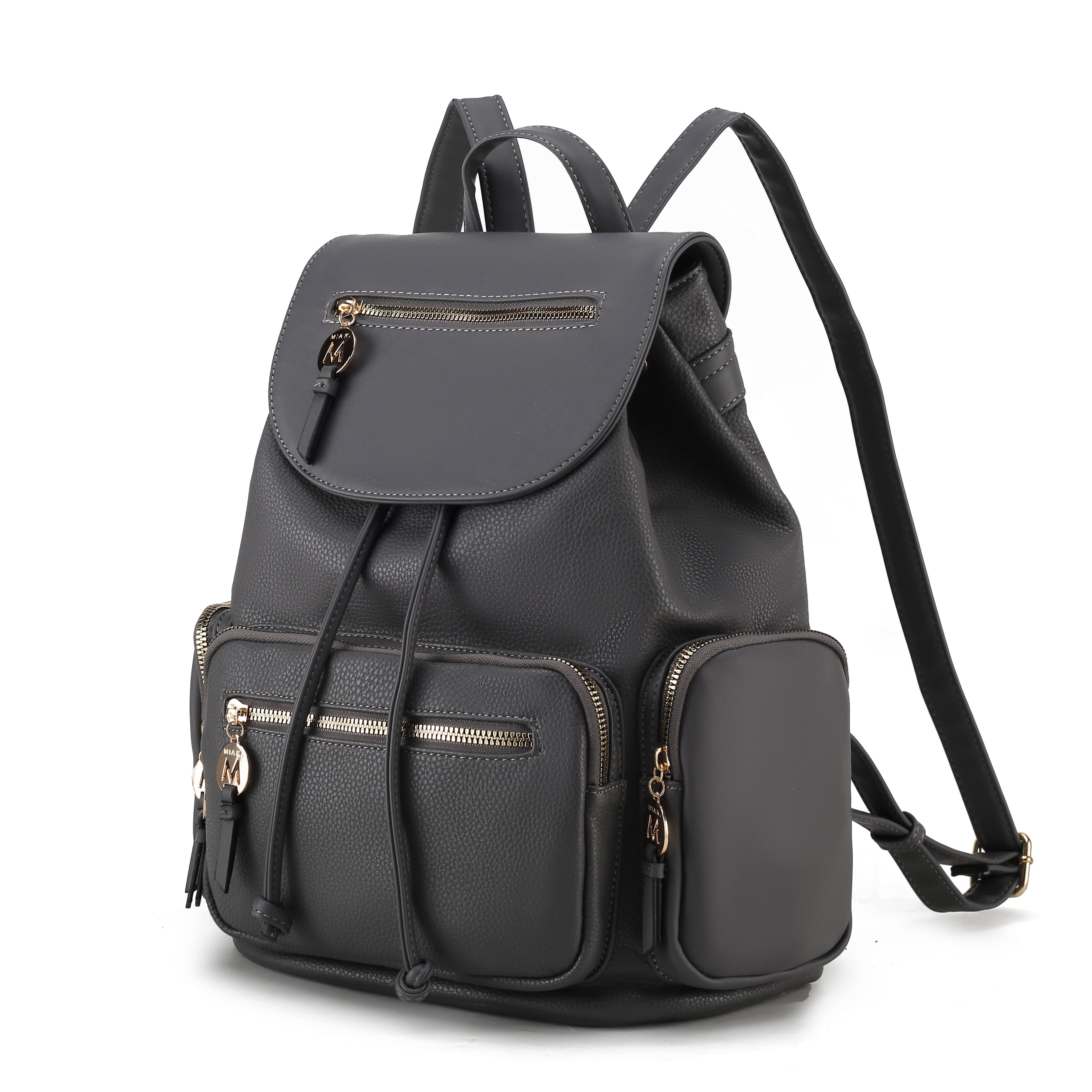MKF Collection Ivanna Women's Oversize Backpack Vegan Leather Top ...