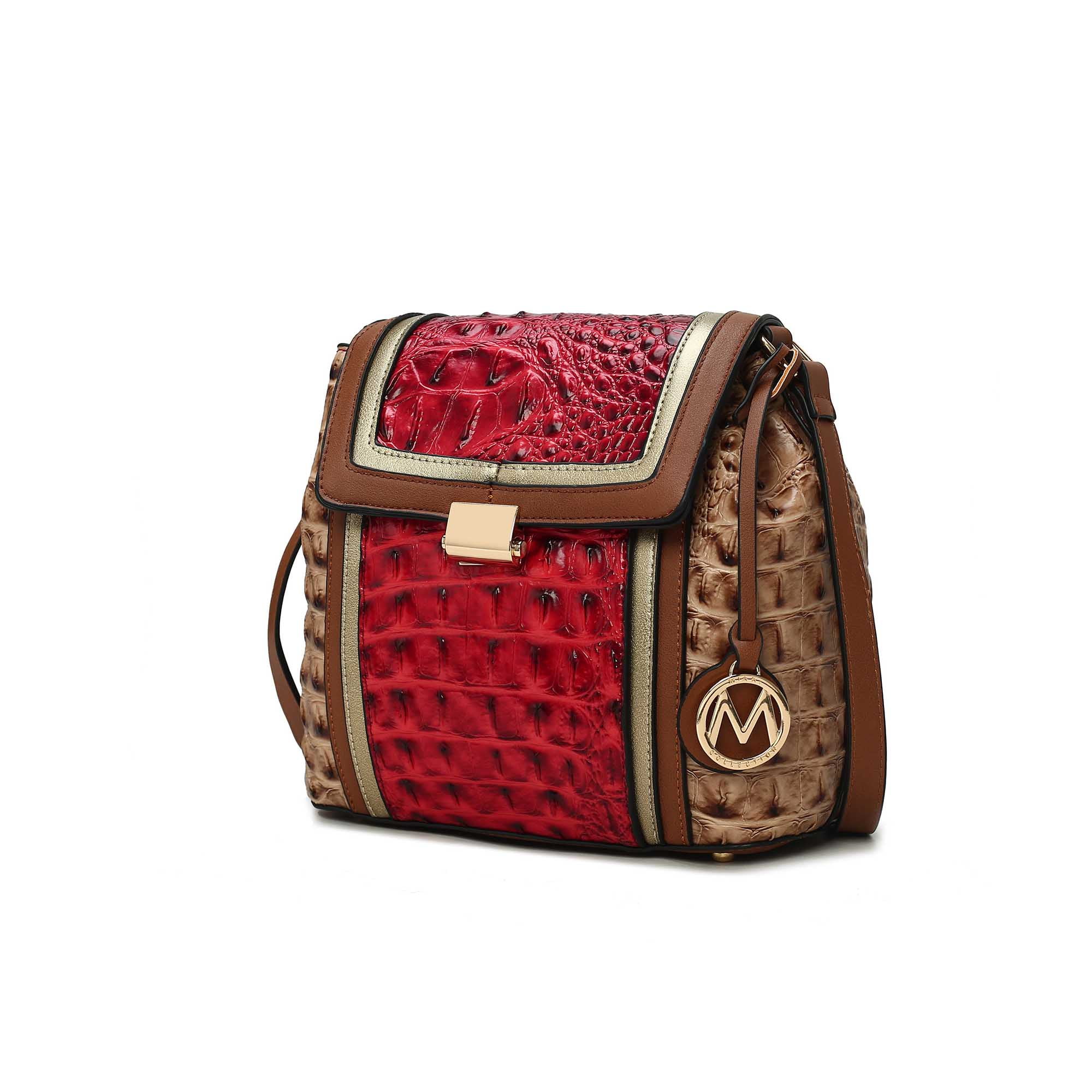 MKF Collection Jamilah Women’s Crossbody Bag - Stylish Vegan Leather ...