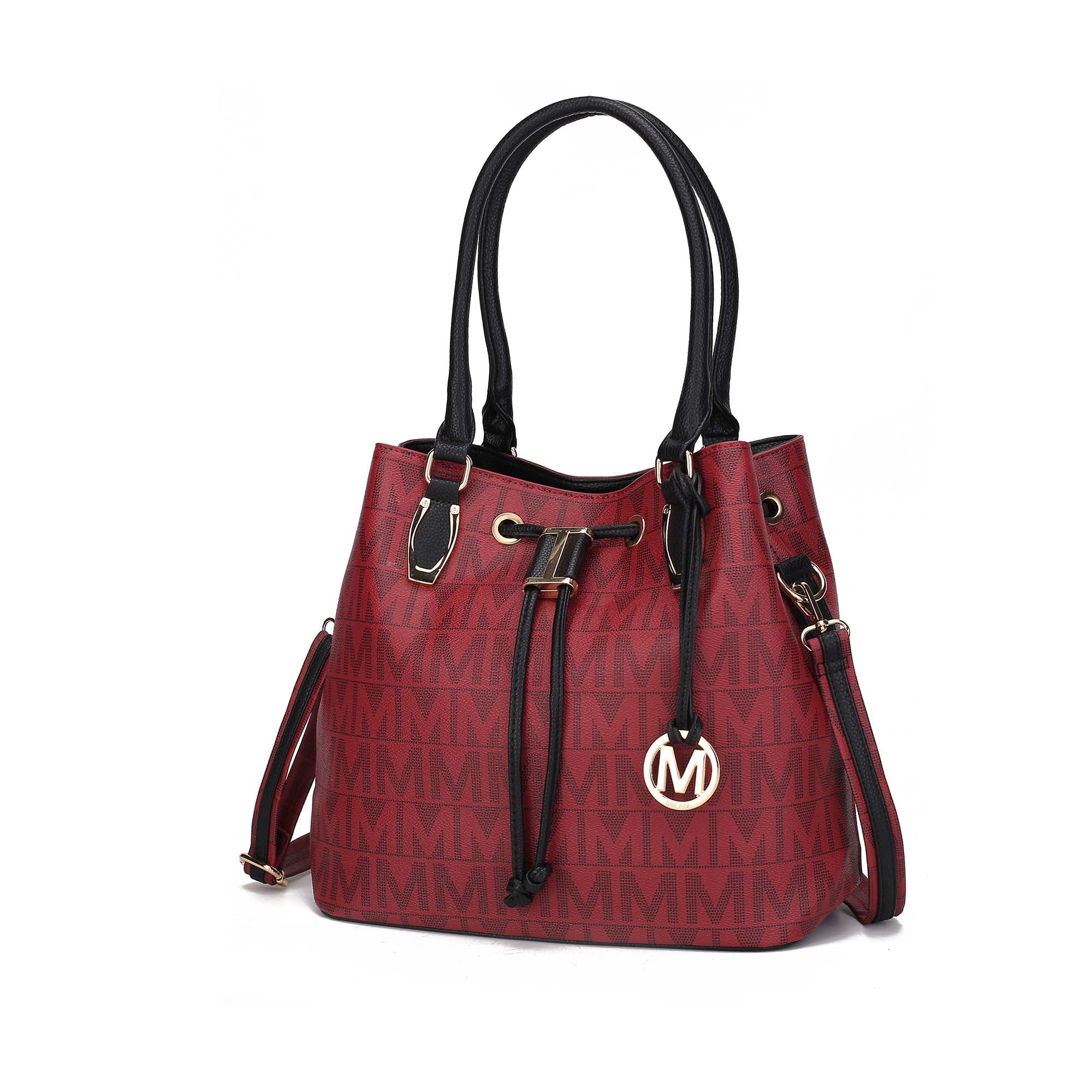 MKF Collection Jane Women's Shoulder Bag, Vegan Leather Hobo Bag Bucket ...