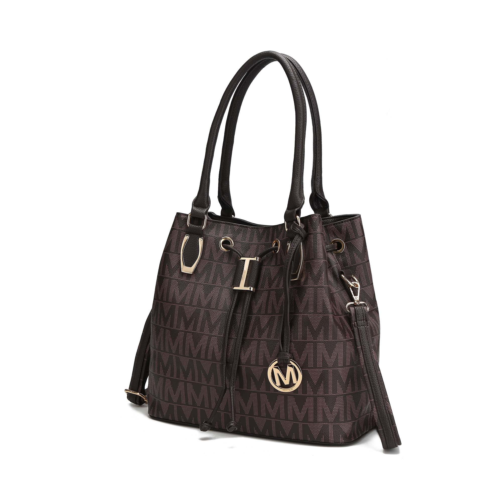 MKF Collection Jane Women's Shoulder Bag, Vegan Leather Hobo Bag Bucket ...