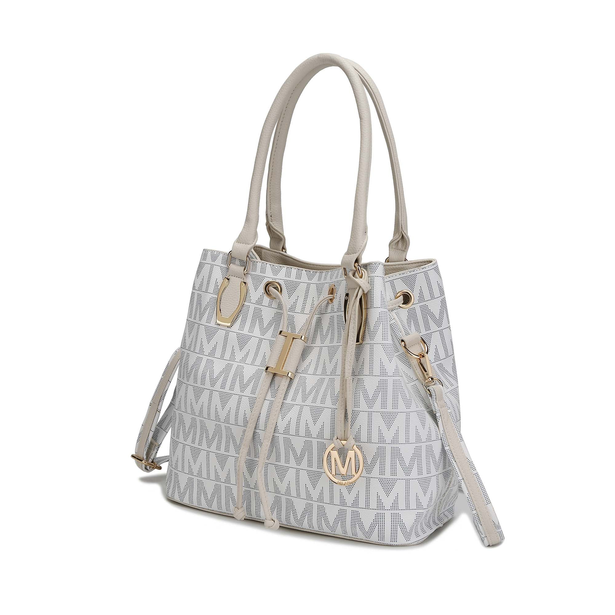 MKF Collection Jane Women's Shoulder Bag, Vegan Leather Hobo Bag Bucket ...