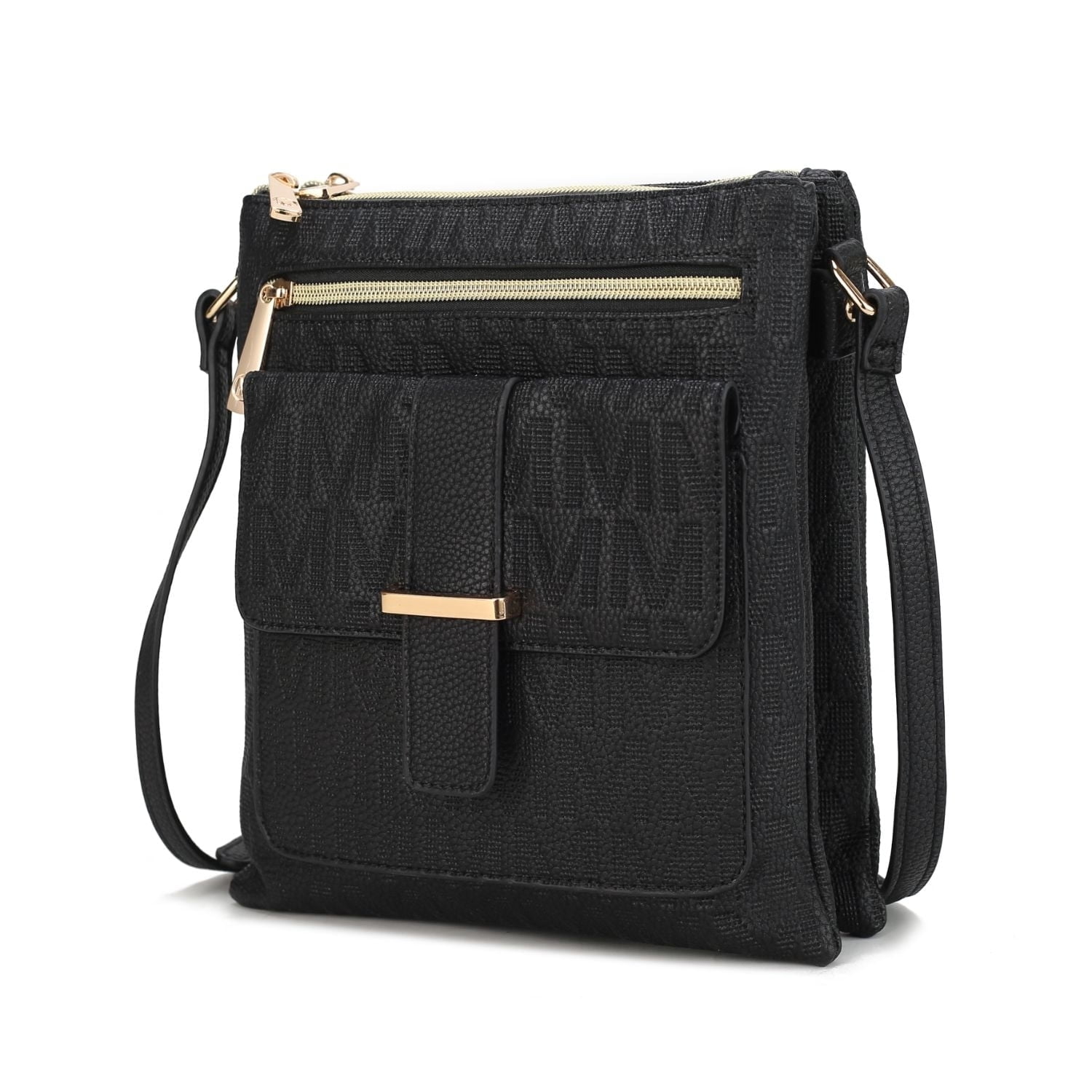 MKF Collection Janni Women's Crossbody Bag Signature Vegan Leather ...