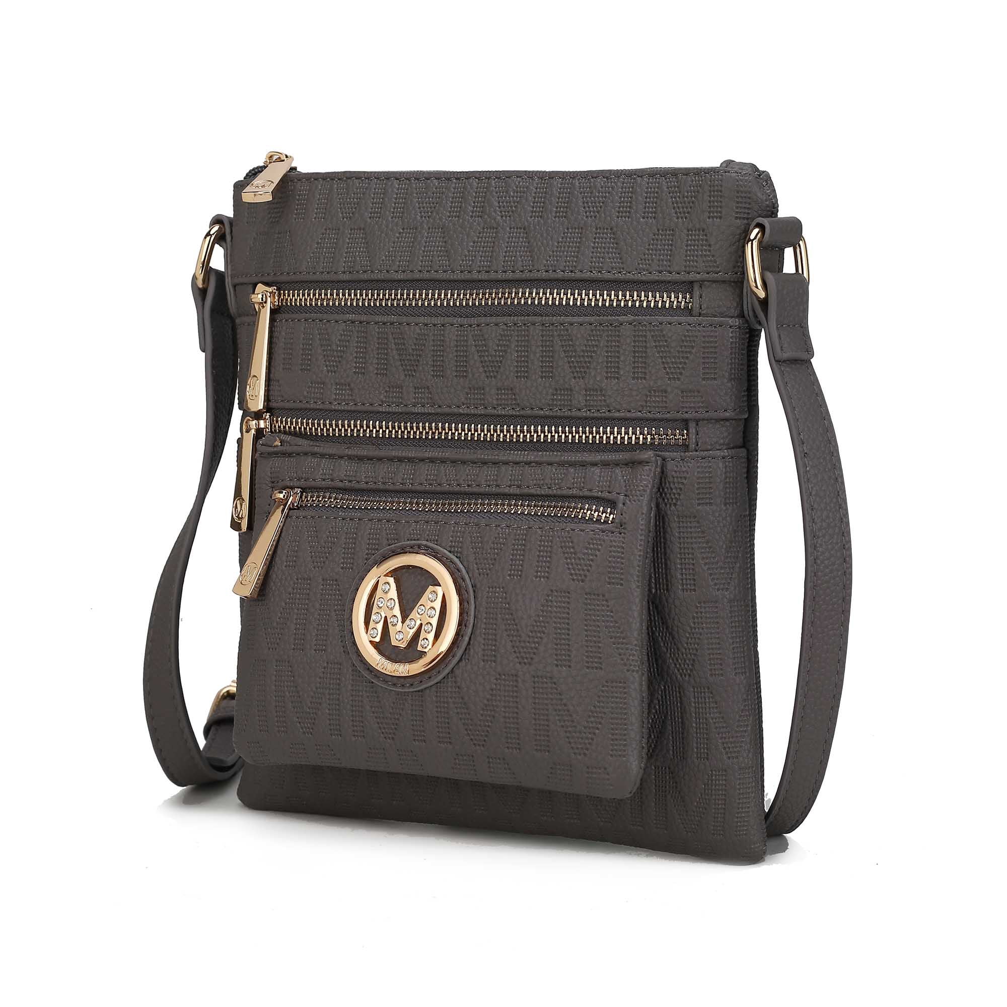 MKF Collection Jessy Women's Crossbody Bag, M Signature Vegan Leather ...